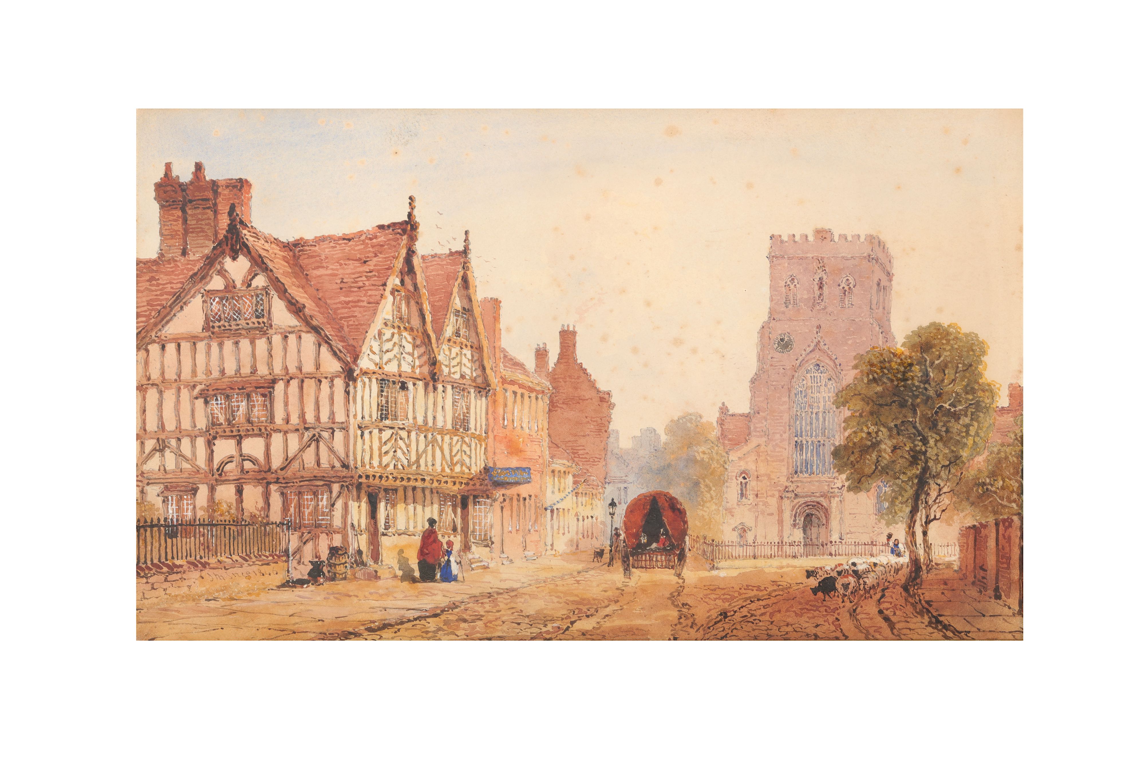 Lot 114 - JOSEPH MURRAY INCE (BRITISH 1806–1859) A