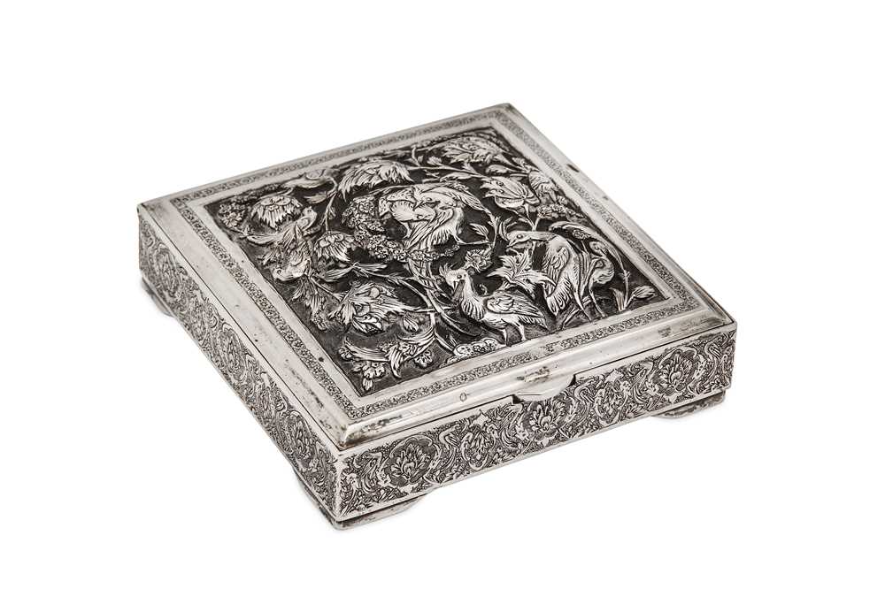 Lot 242 - A mid-20th century Iranian (Persian) silver