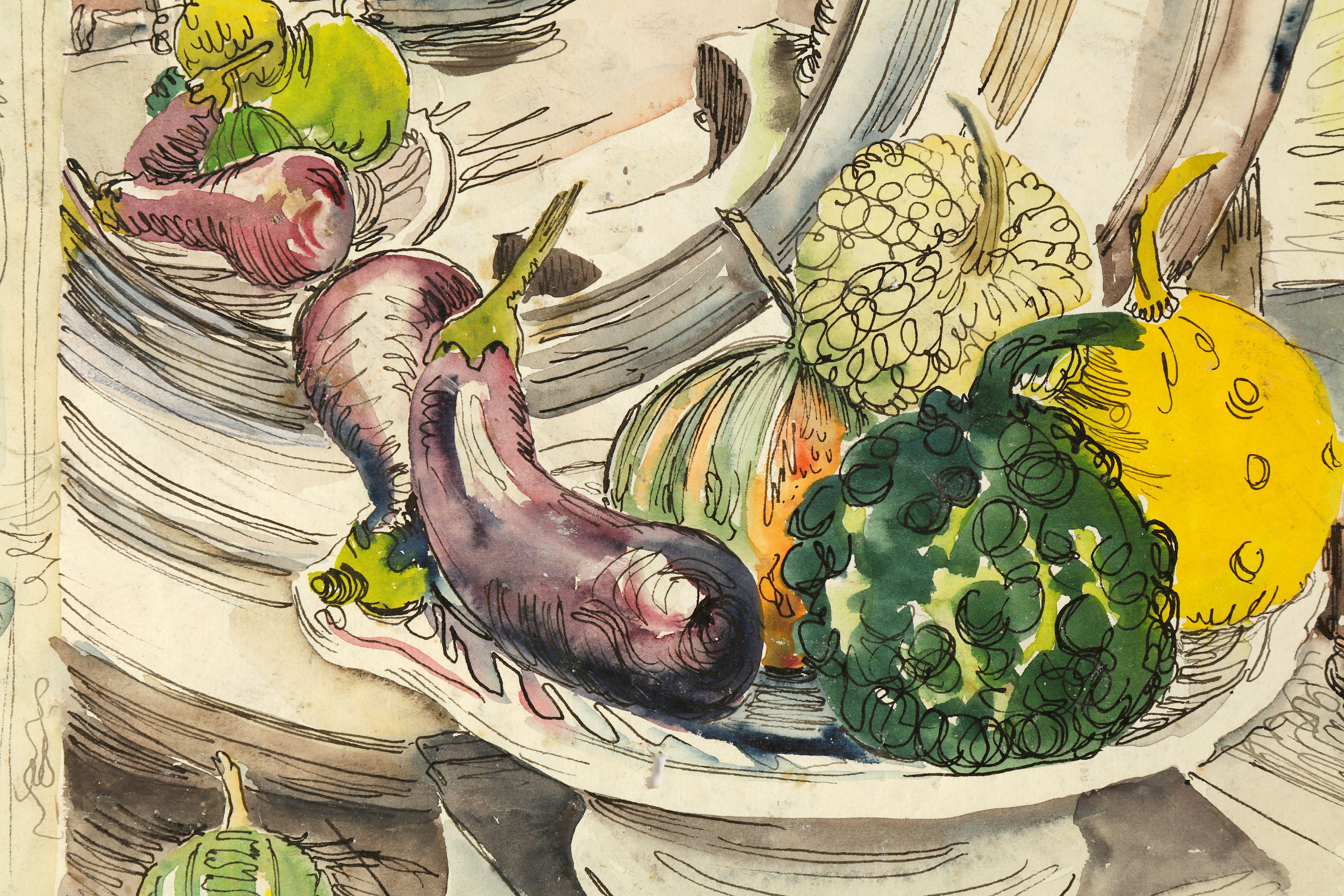 Lot 41 - PETER SAMUELSON (1912-1996) Still Life with