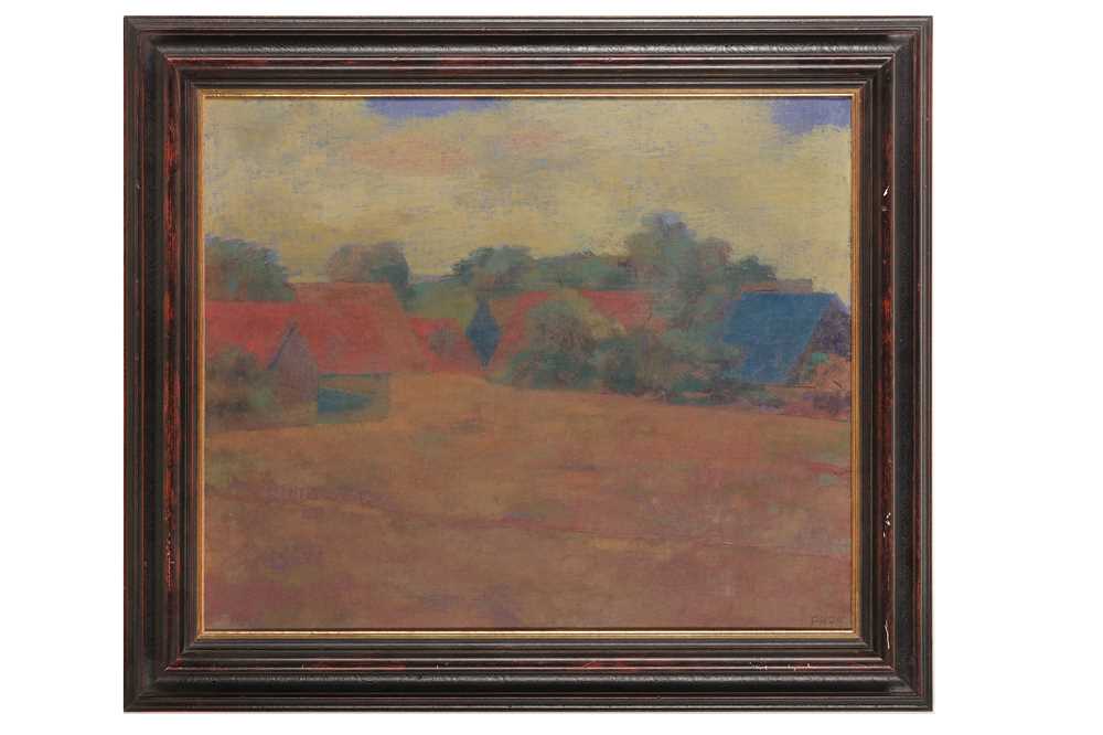 Lot 252 - PETER HÄRING (GERMAN 1953-2011) Barns in a