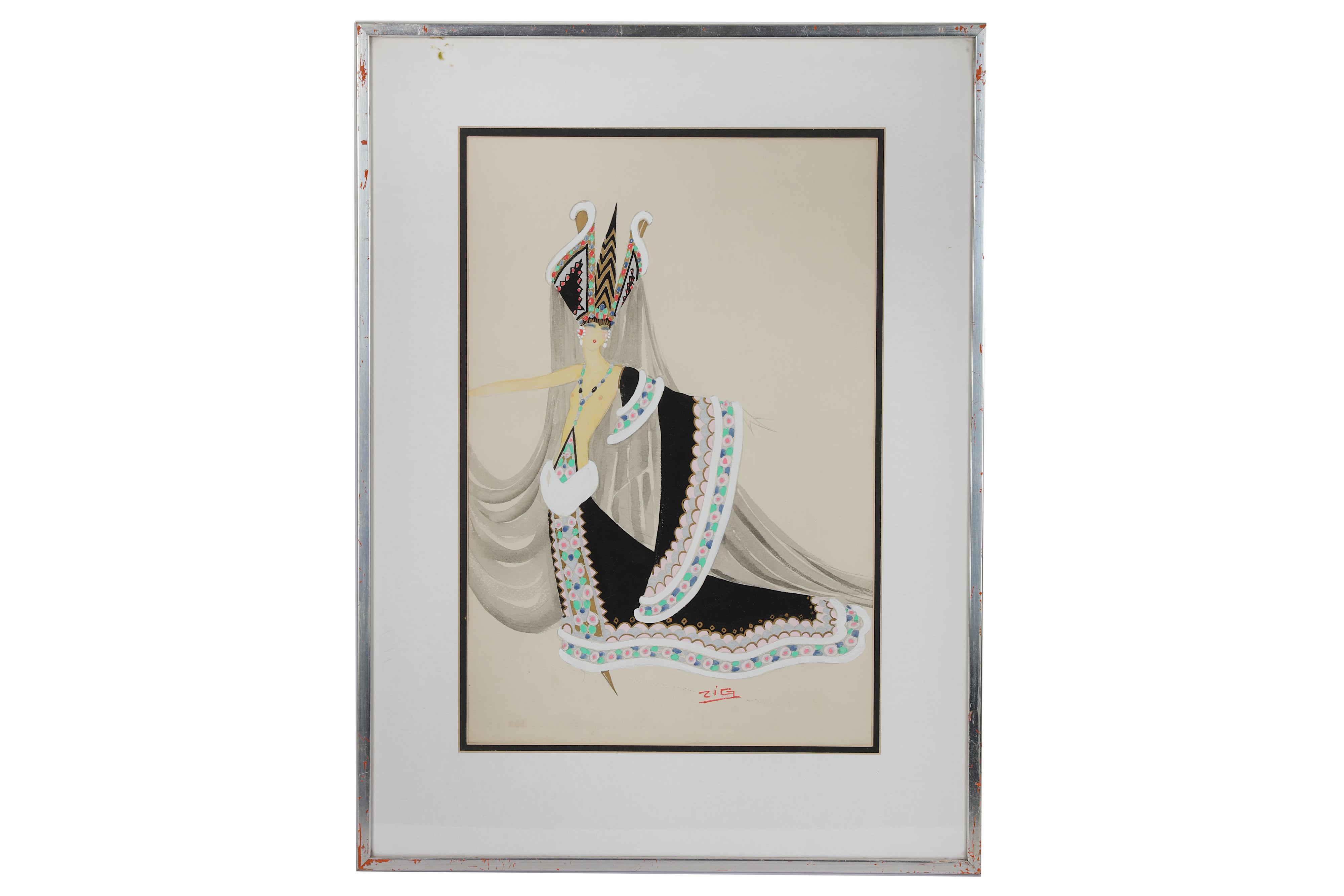 Lot 107 - ZIG (LOUIS GAUDIN) (FRENCH, 1882–1936) 'La