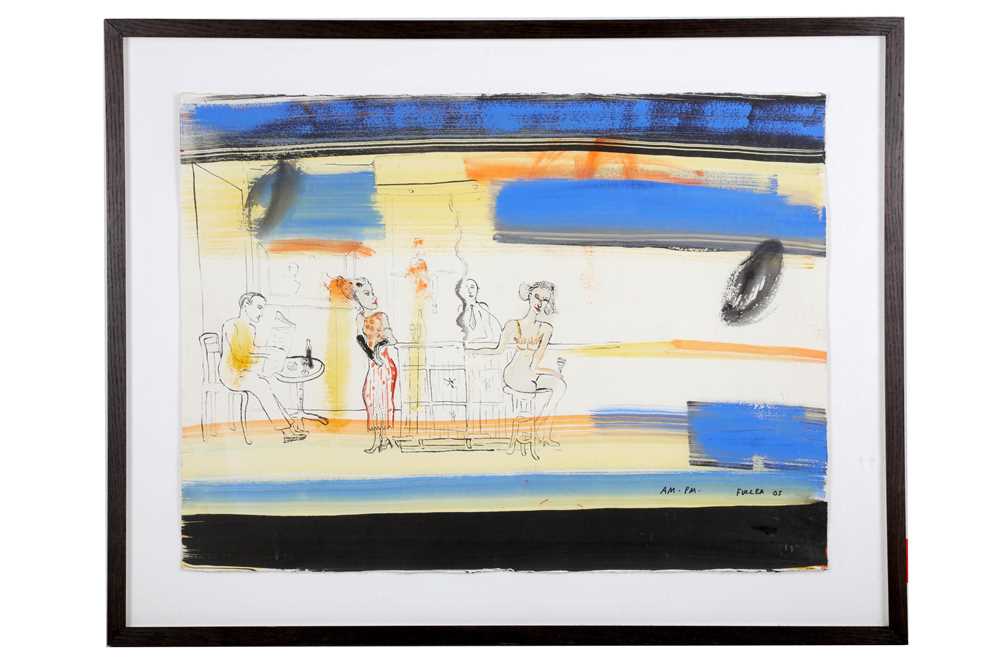 Lot 200 - MARTIN FULLER (1943) AM-PM Signed and dated