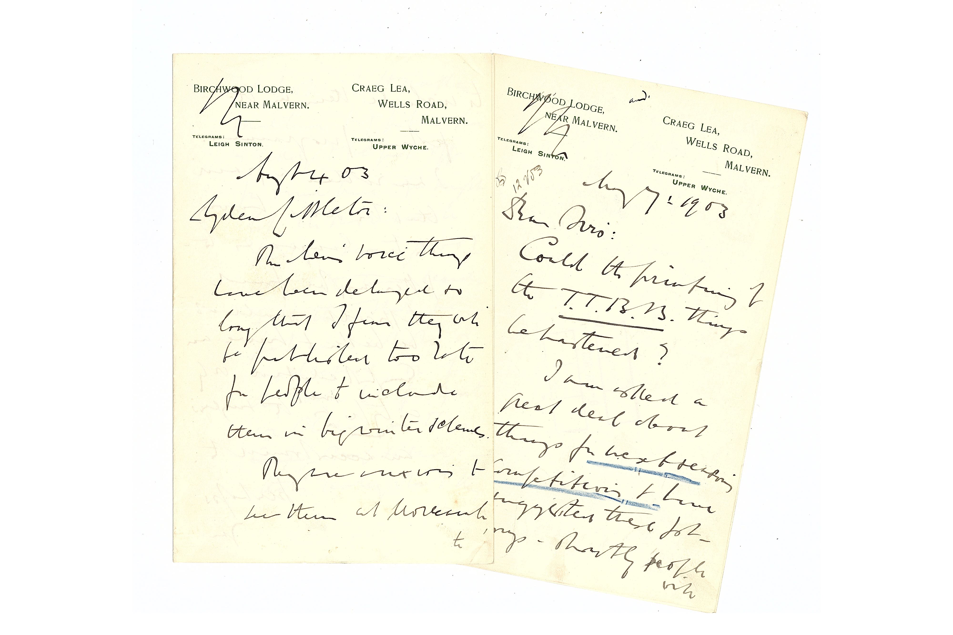 Lot 215 - Elgar (Edward) Autograph letter signed