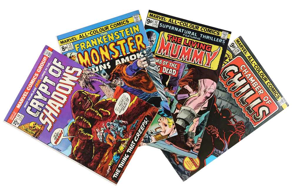 Lot 510 - Horror.- A collection of Marvel comics,