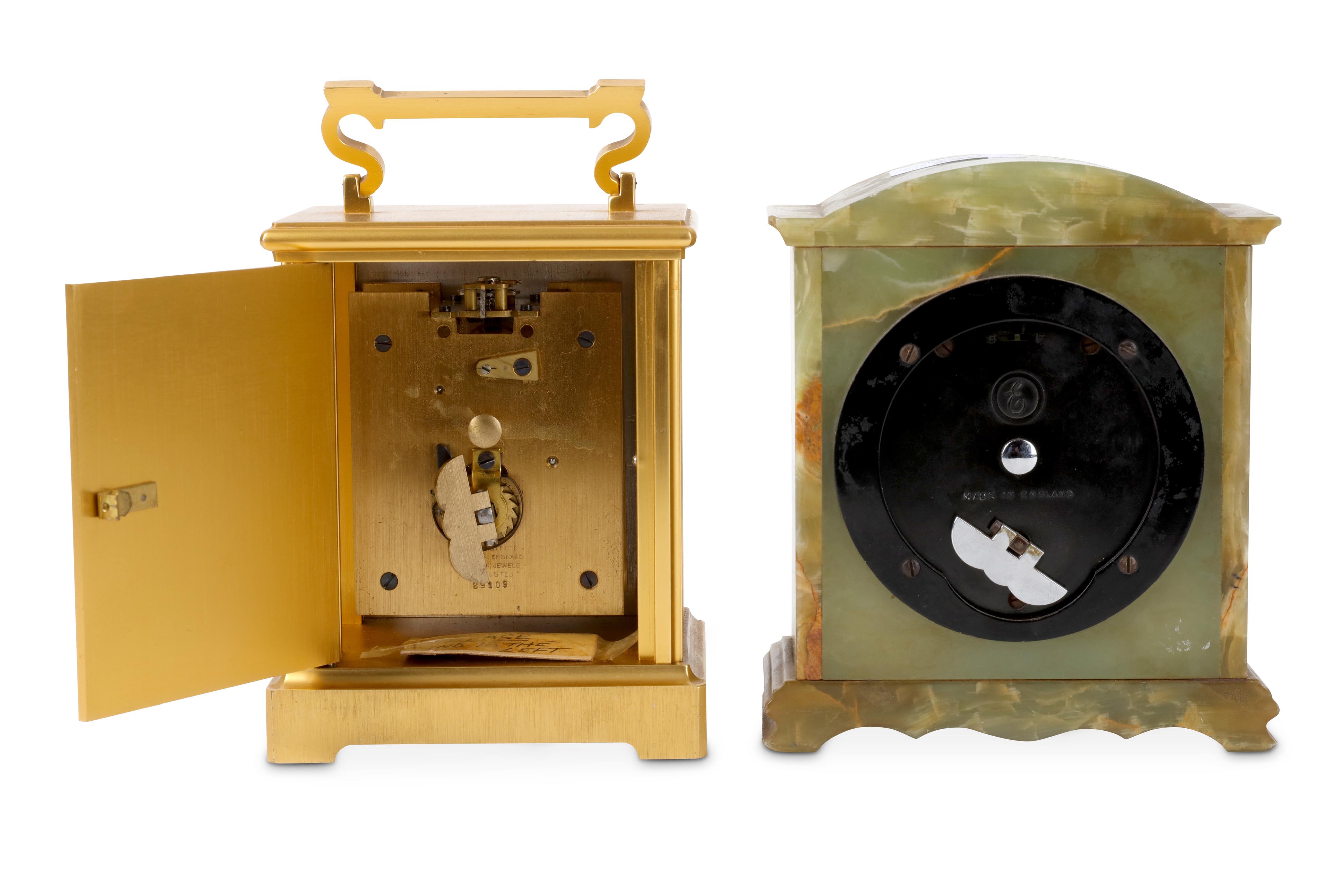 Lot 662 - Two 20th century Elliot mantel clocks the
