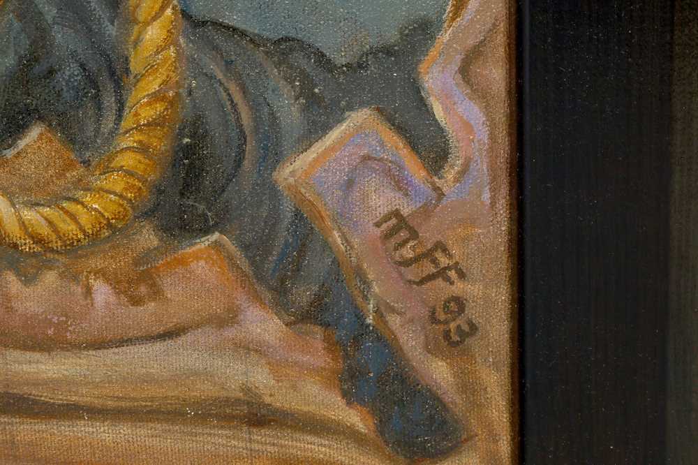 Lot 73 - MAURICE FOWKES A certain uncertainty Painting