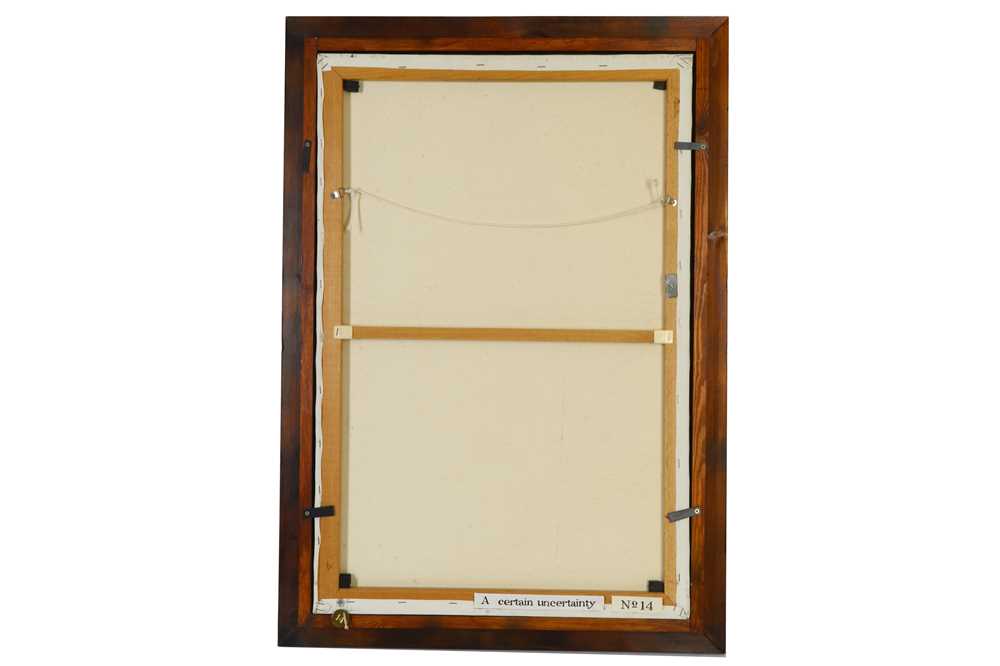 Lot 73 - MAURICE FOWKES A certain uncertainty Painting