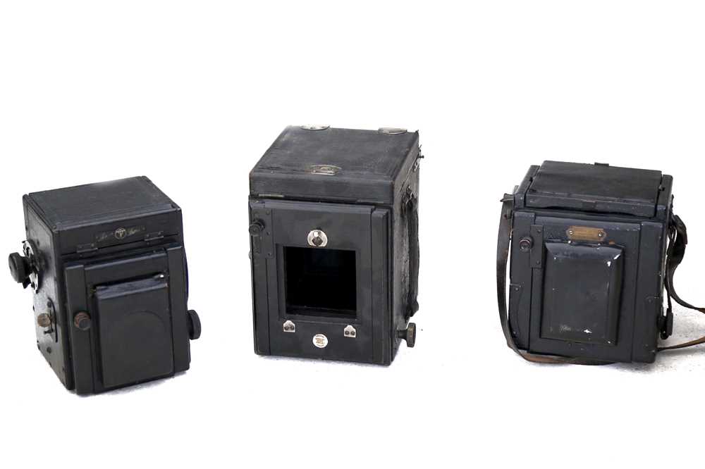 Lot 957 - Two Reflex Box Cameras A Thornton Pickard