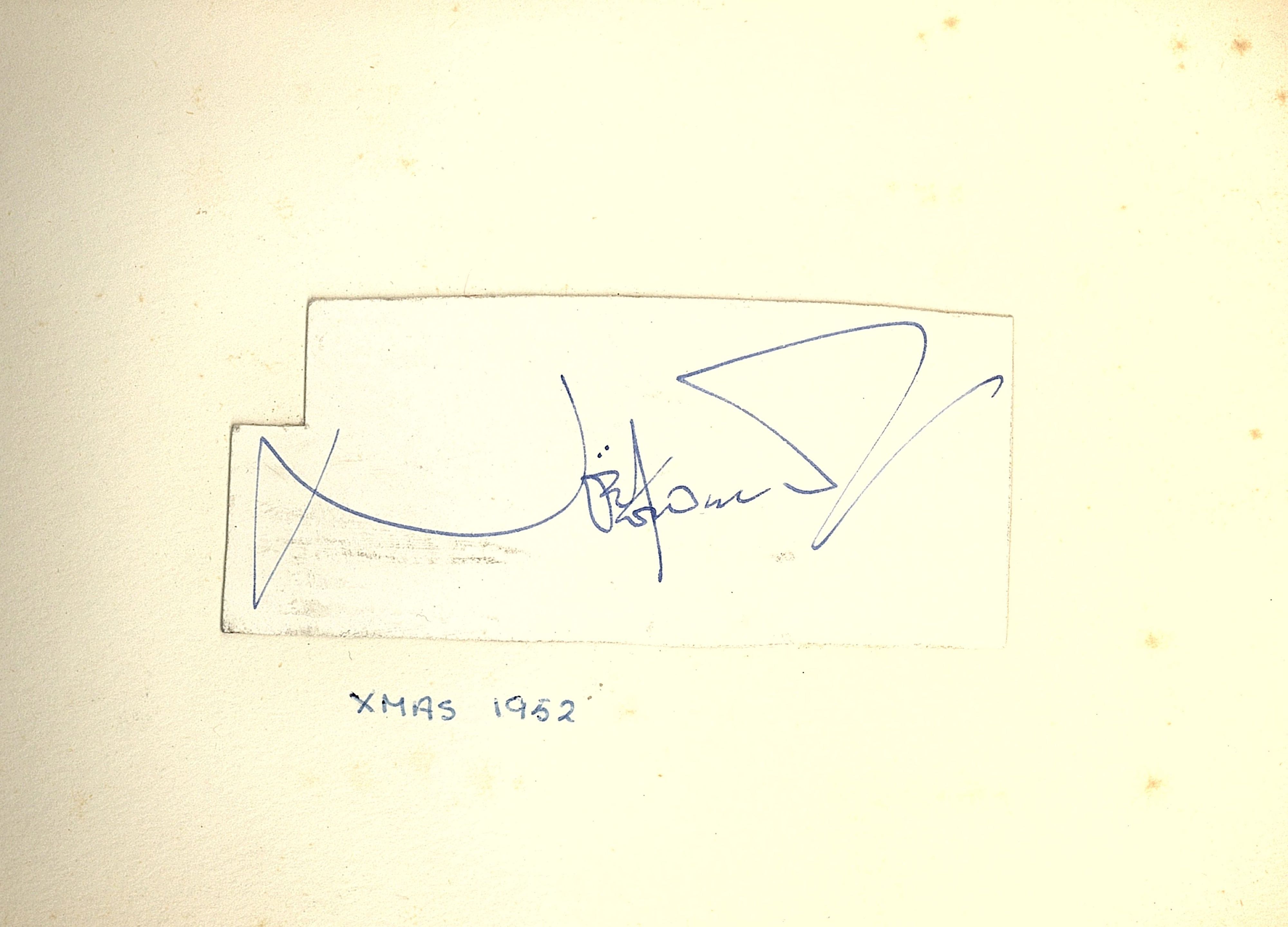 Lot 43 - Autograph Album.- Theatre and Entertainment