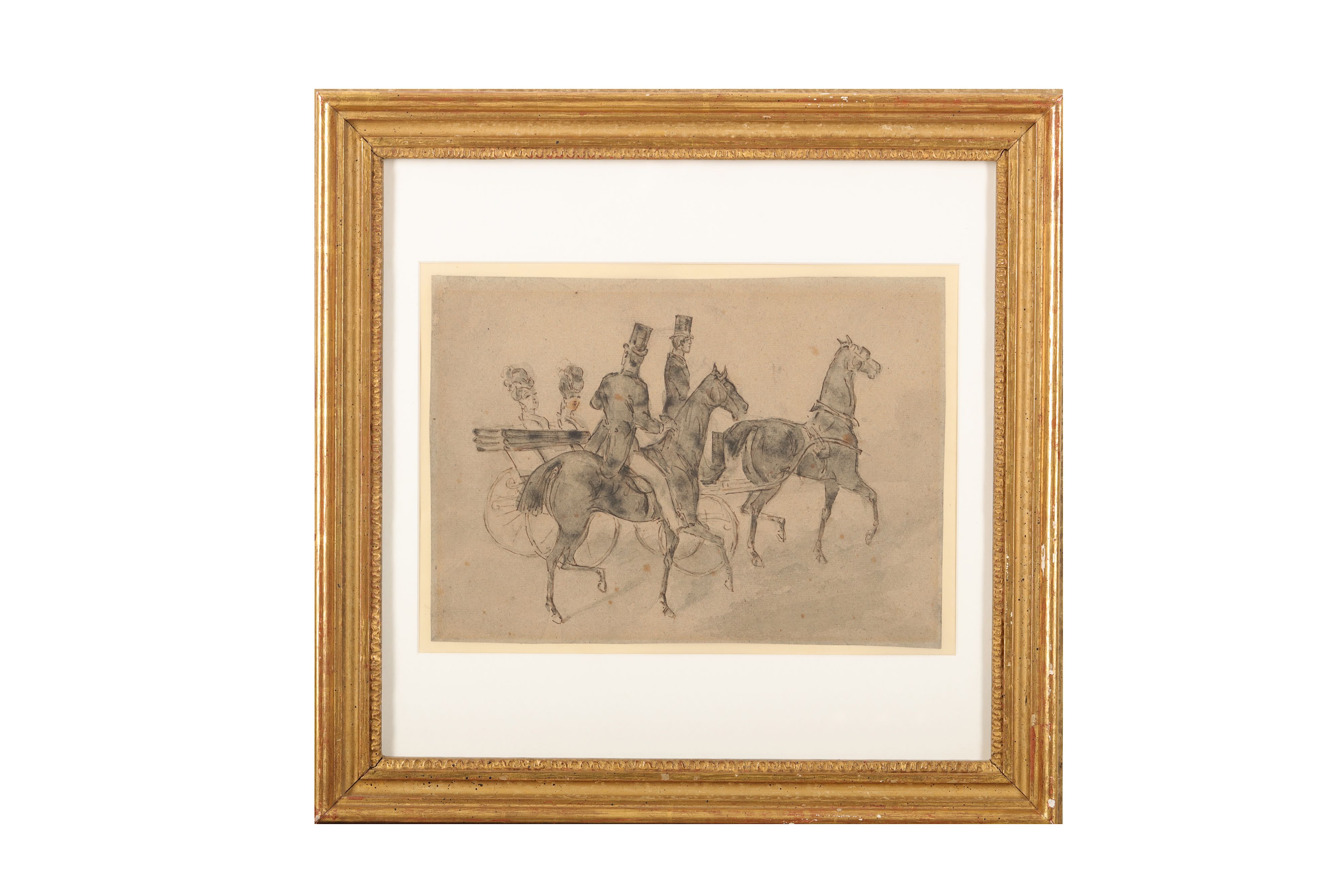 Lot 76 - CONSTANTIN GUYS (FRENCH 1802-1892) La