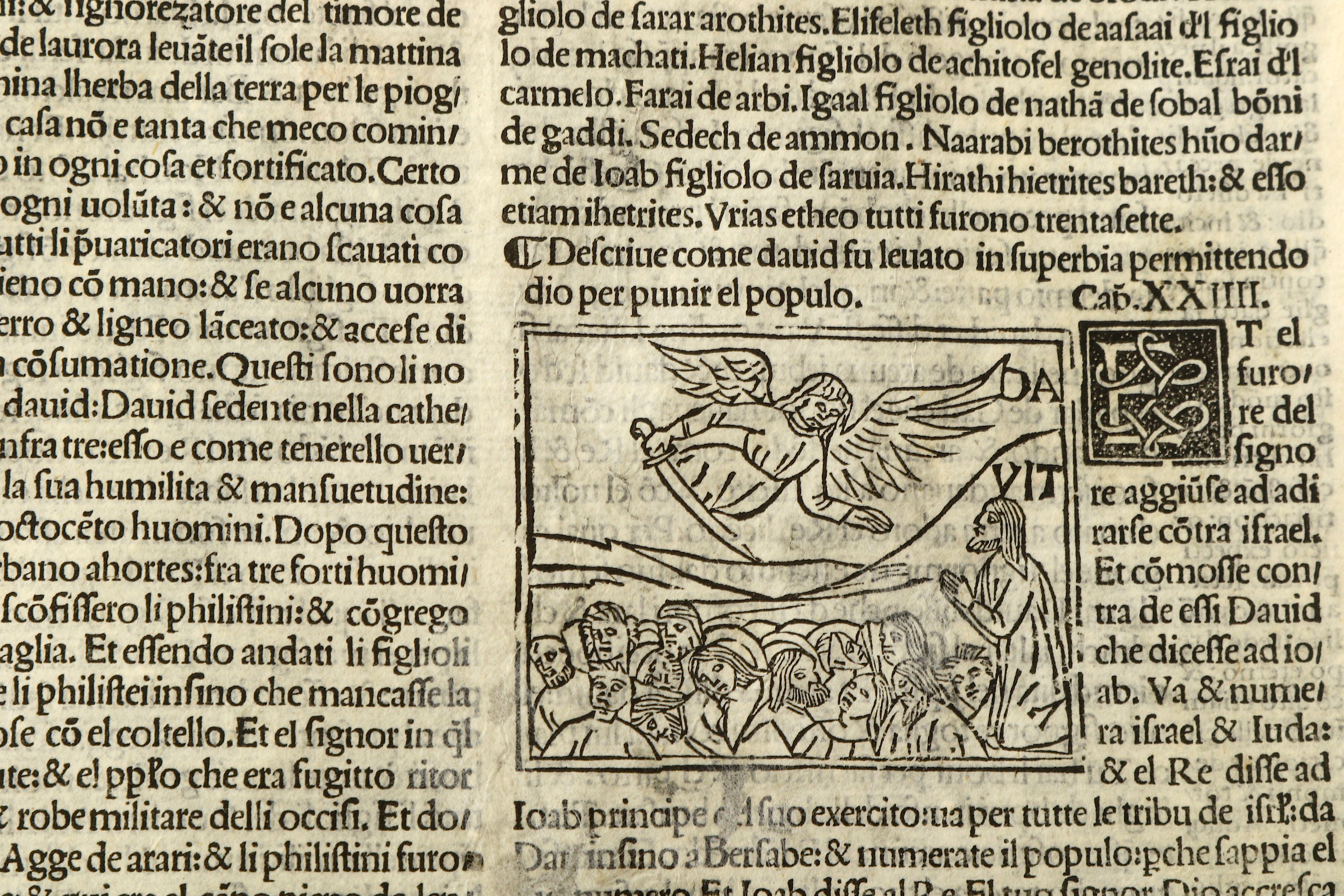 Lot 10 - Bible, Italian.- Malermi Bible Byblia in