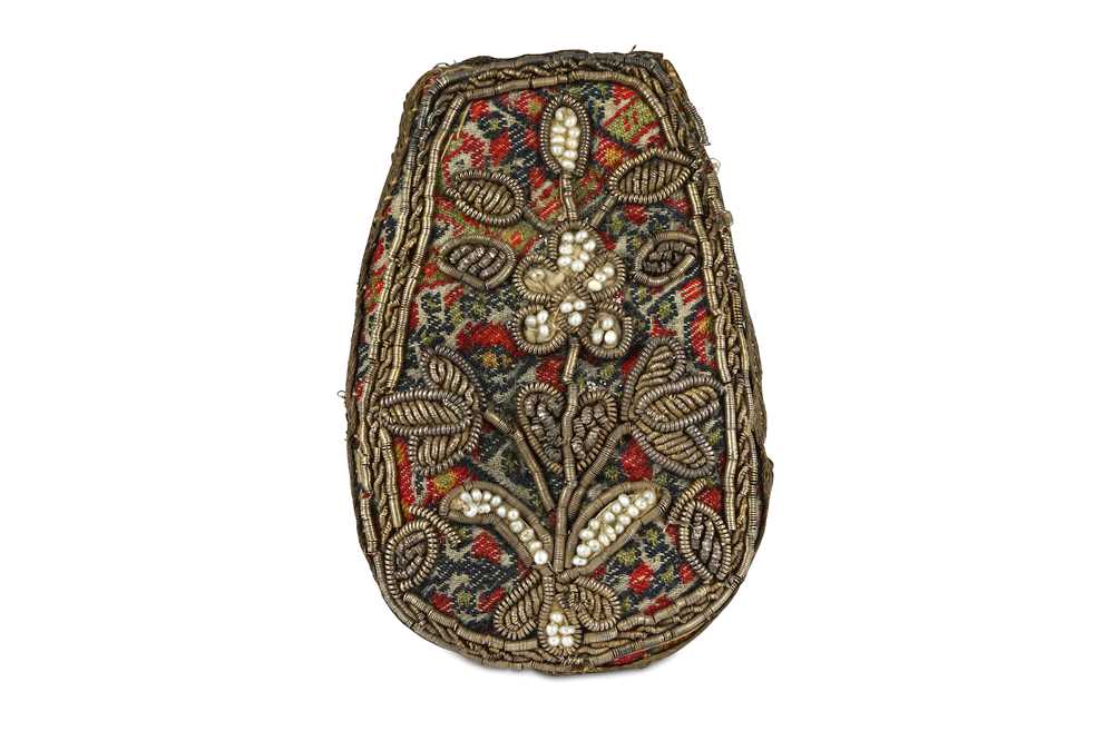 Lot 261 - A TERMEH SORMEH DAN (KOHL POUCH) Possibly