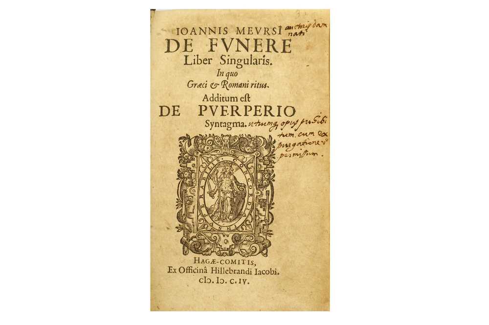 Lot 65 - Meursius (Johannes)