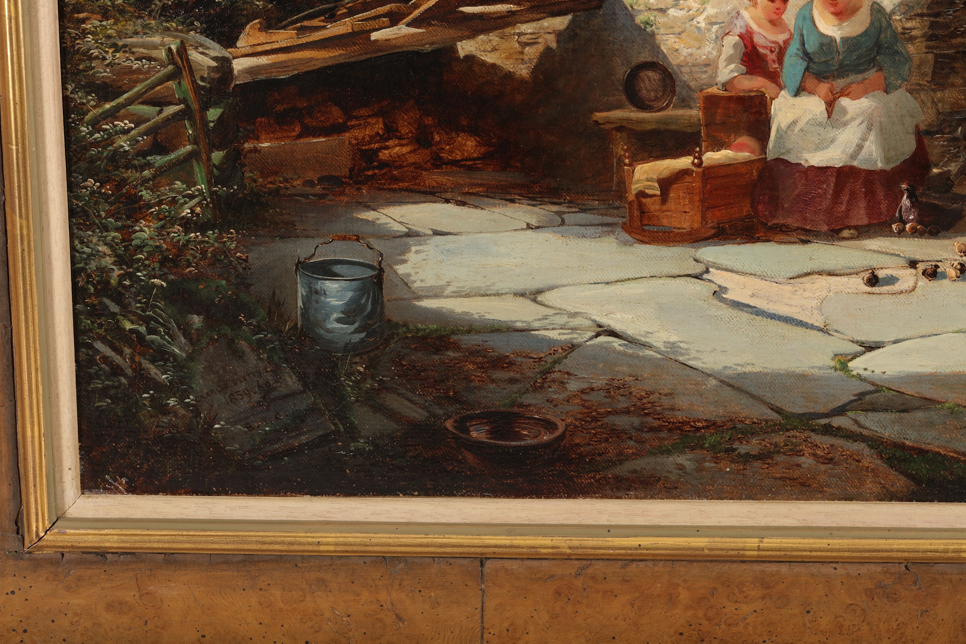 Lot 280 - CHARLES PETTIT (FRENCH 1831–1885) A cottage