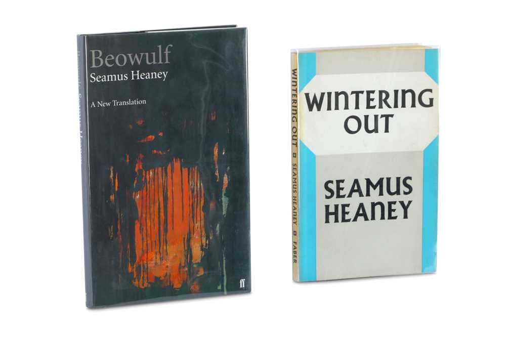 Lot 216 - Heaney (Seamus) Wintering Out, dust jacket,