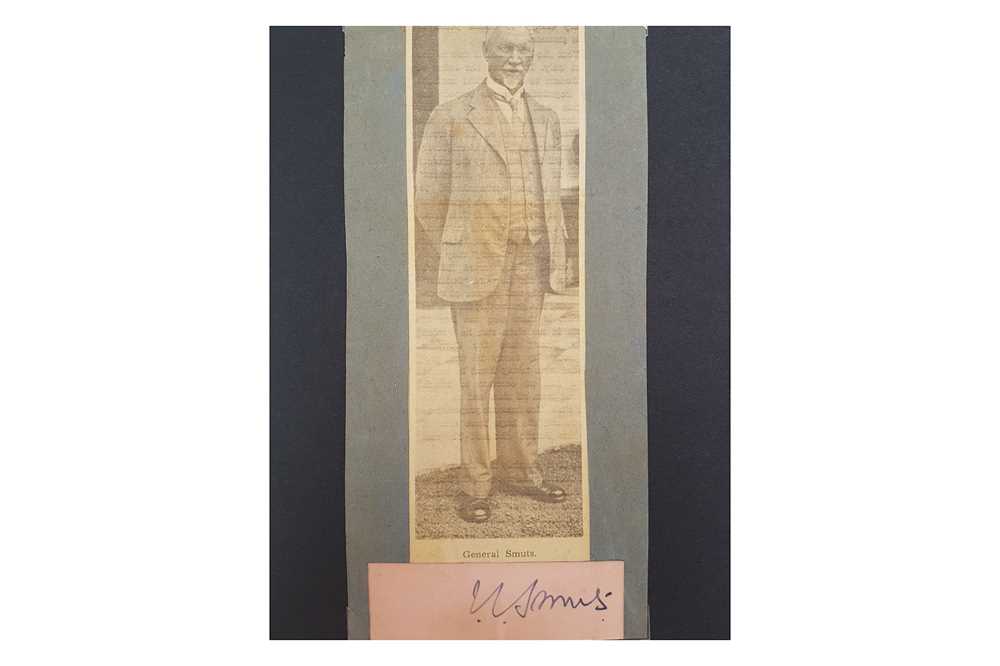 Lot 302 - South Africa.- Clipped signature of Jan