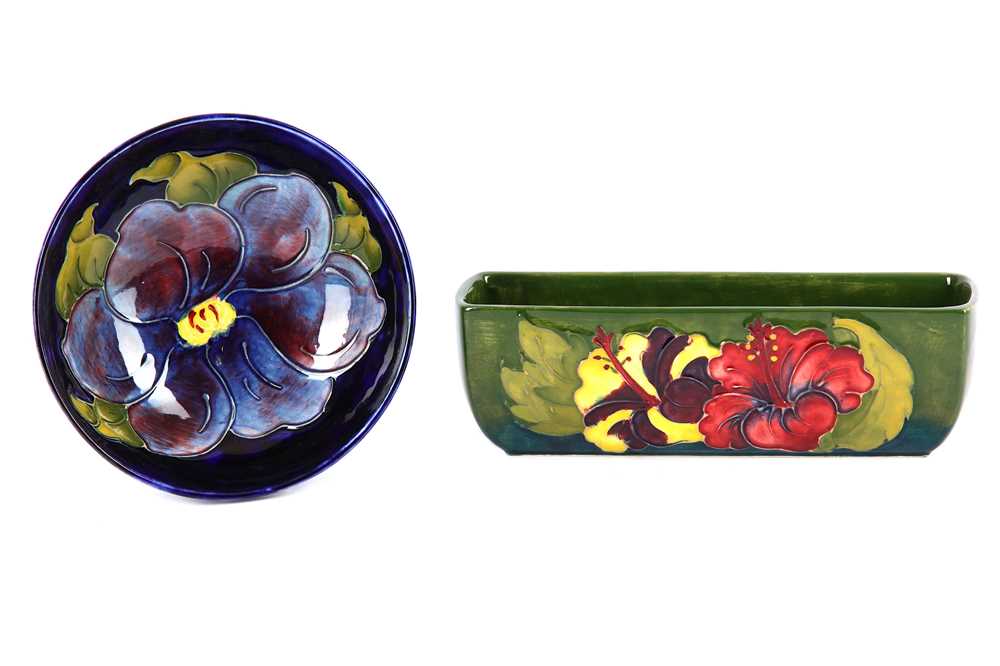 Lot 29 - A Moorcroft pin dish, painted with a