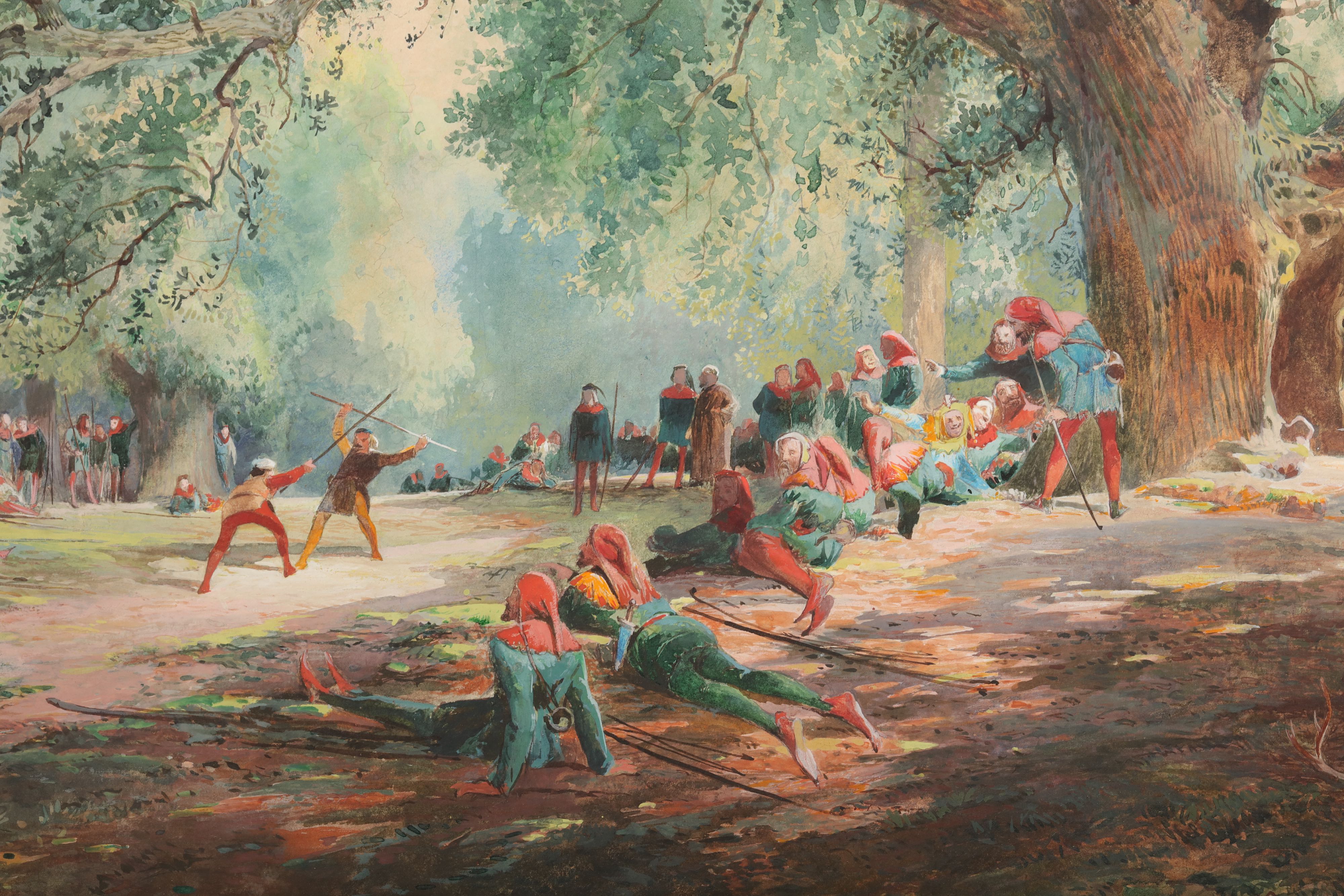 Lot 119 - HAWES CRAVEN (BRITISH 1837-1910) A Bout at