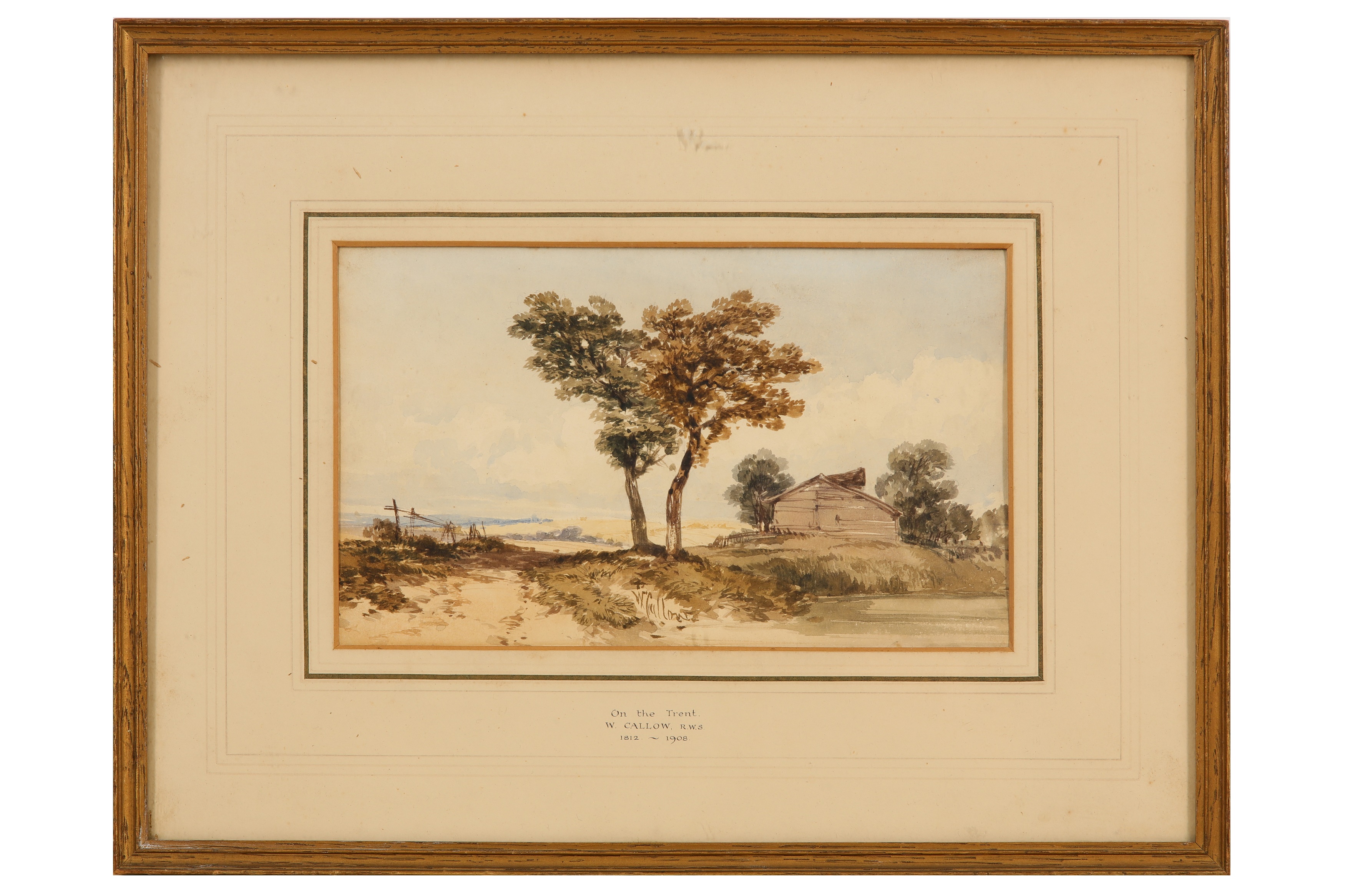 Lot 197 - WILLIAM CALLOW RWS (BRITISH 1812 - 1908) On