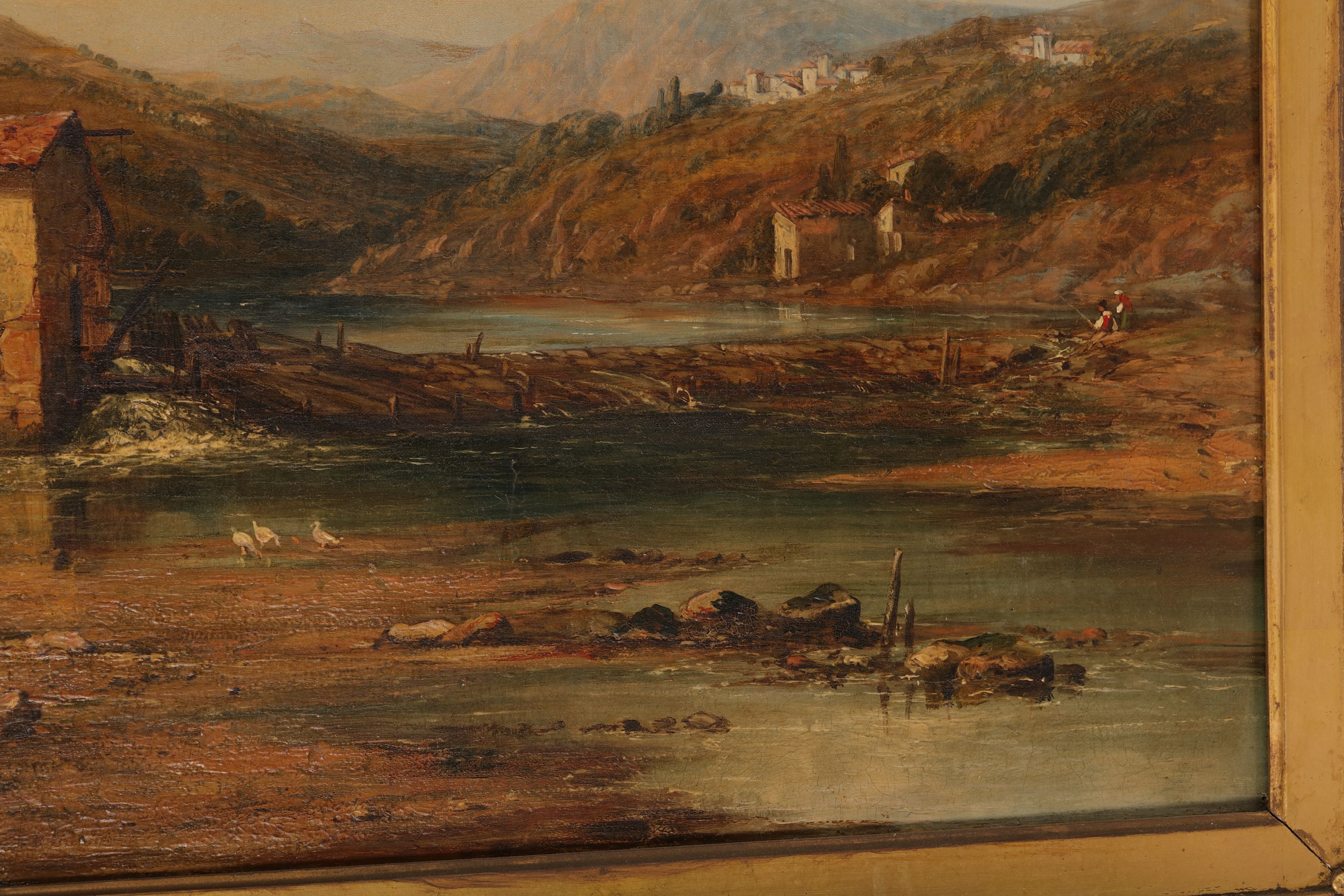 Lot 281 - WILLIAM OLIVER (BRITISH 1804-1853) Mill on