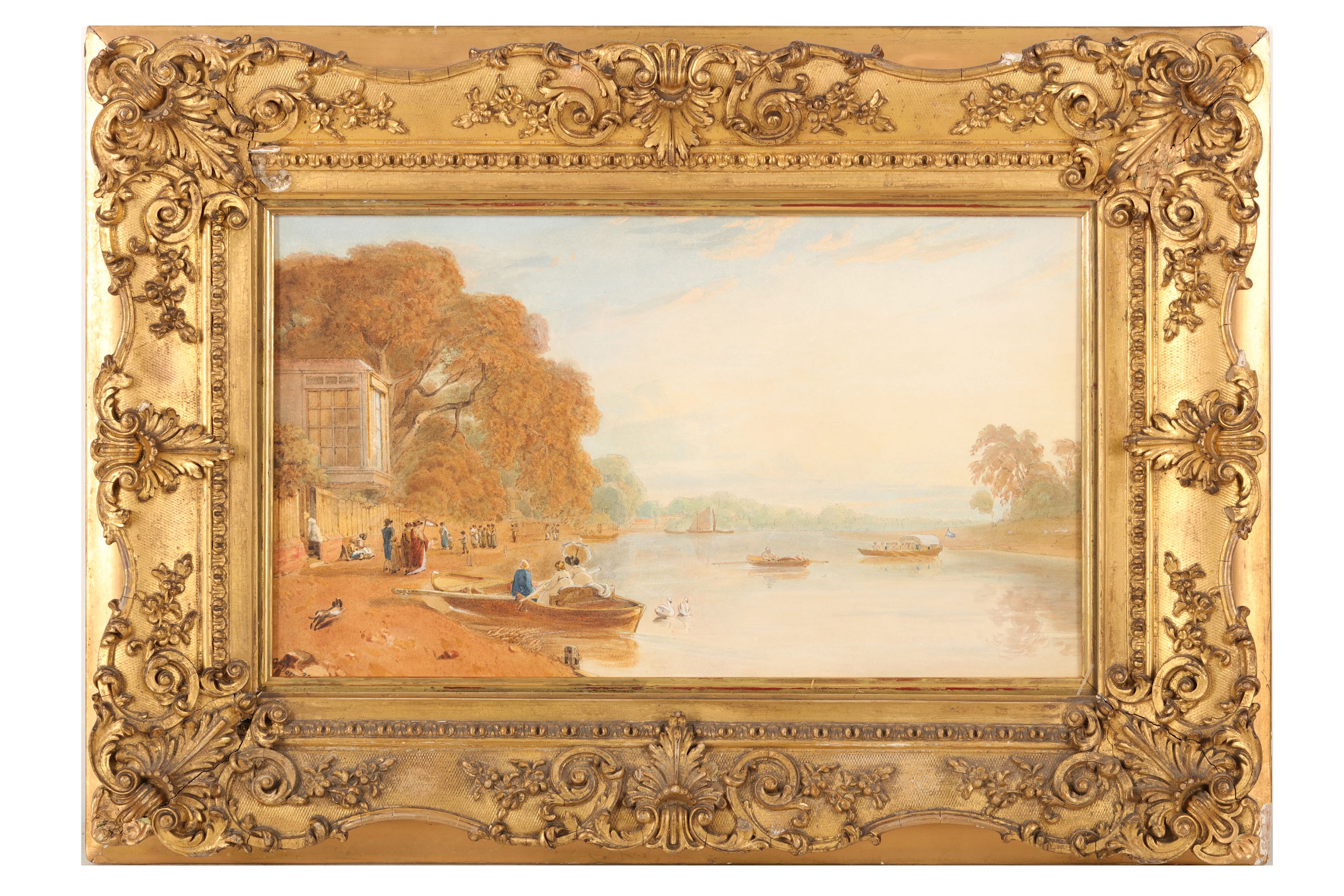 Lot 47 - EDMUND DORRELL (BRITISH 1778–1857) The Thames