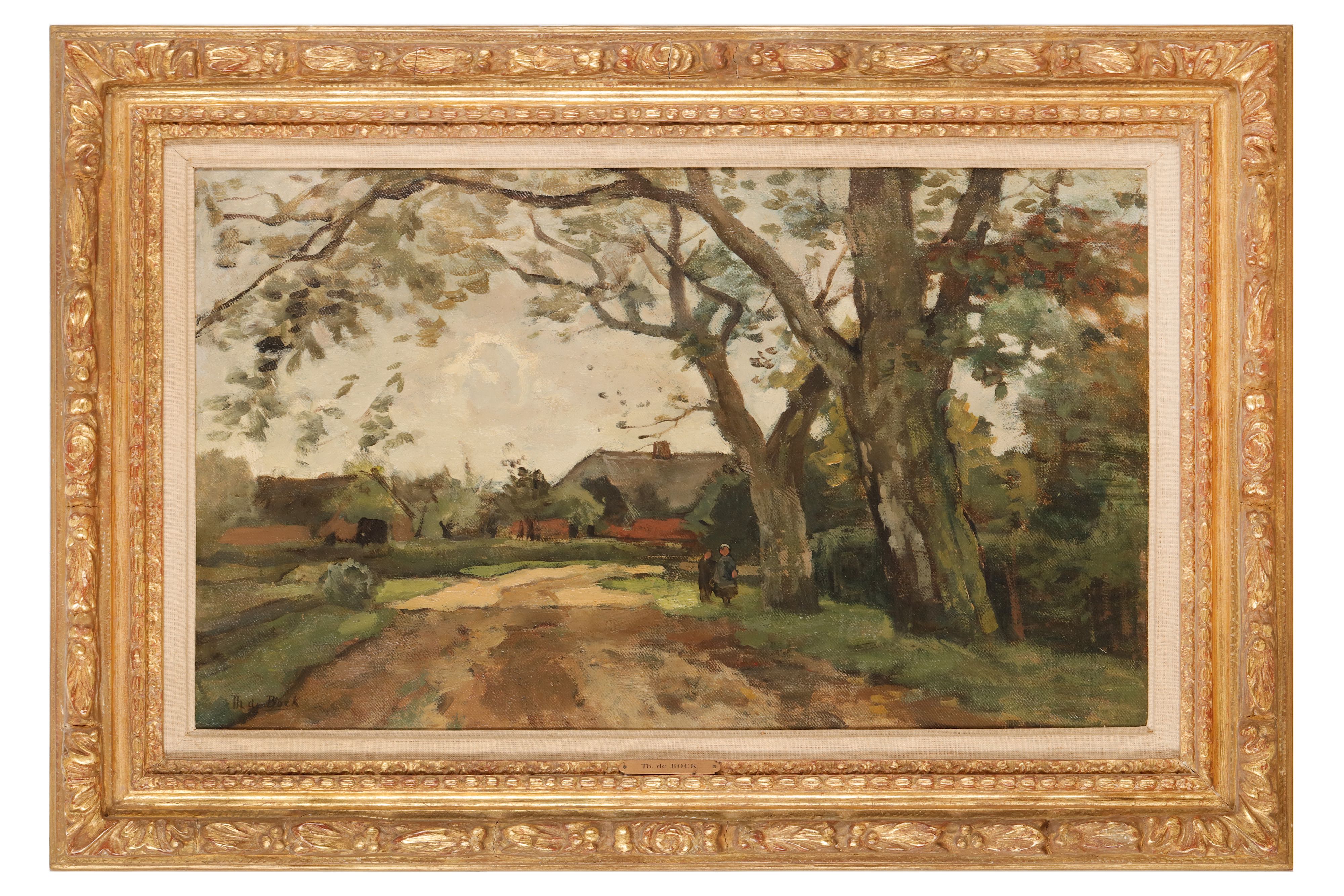 Lot 209 - THEOPHILE DE BOCK (DUTCH 1851-1904) Figures