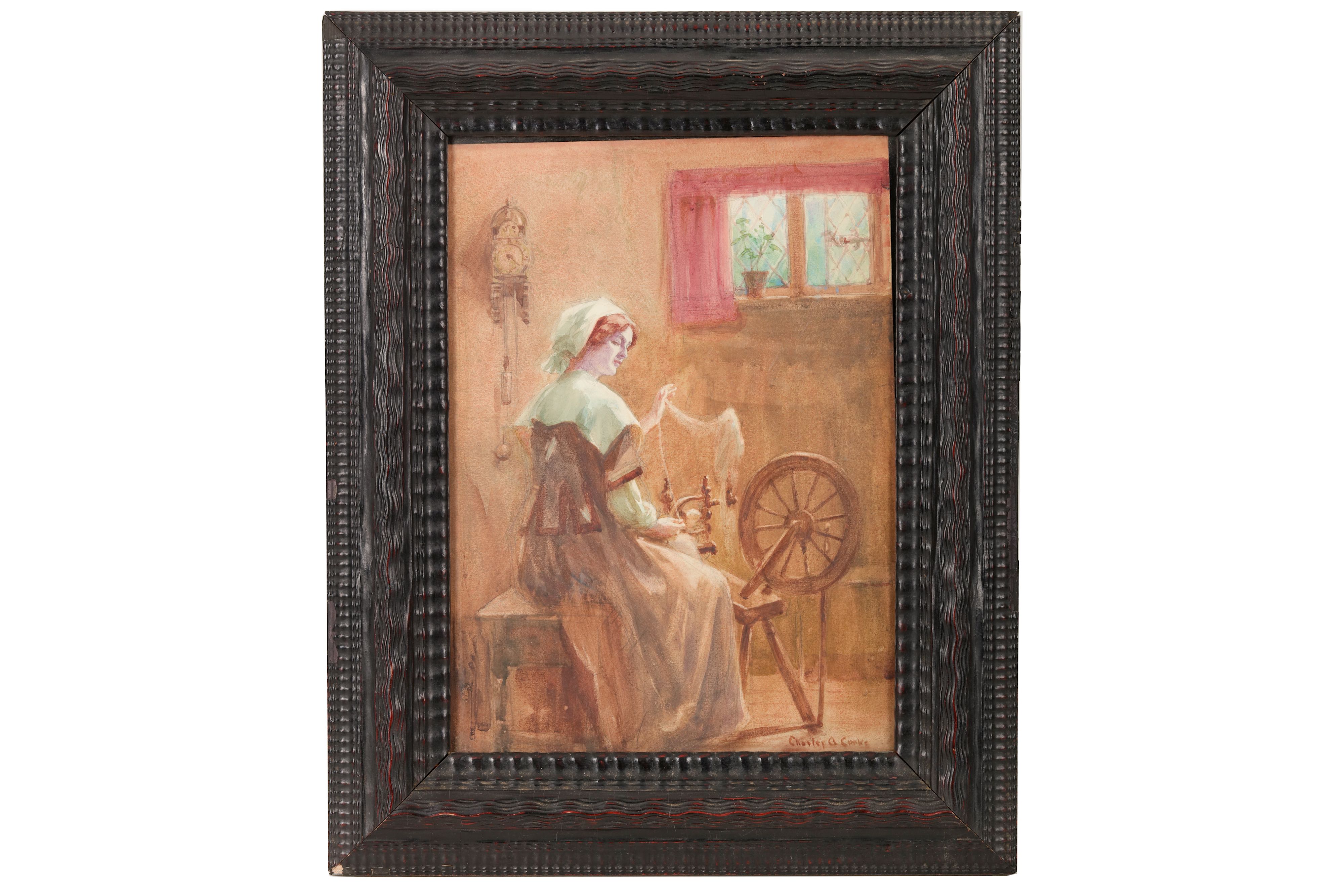 Lot 100 - CHARLES ALLAN COOKE (BRITISH 1878-1941) The