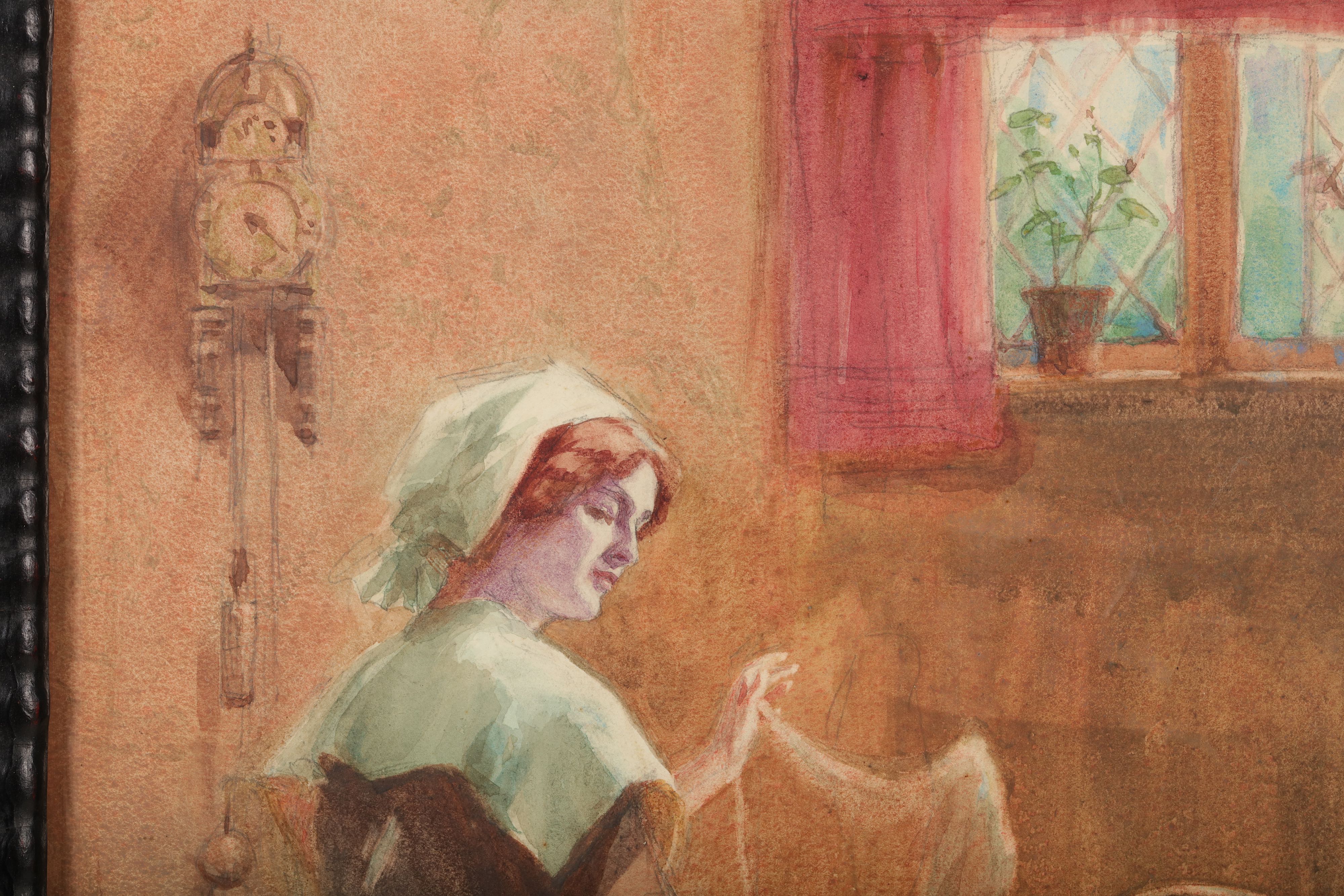 Lot 100 - CHARLES ALLAN COOKE (BRITISH 1878-1941) The