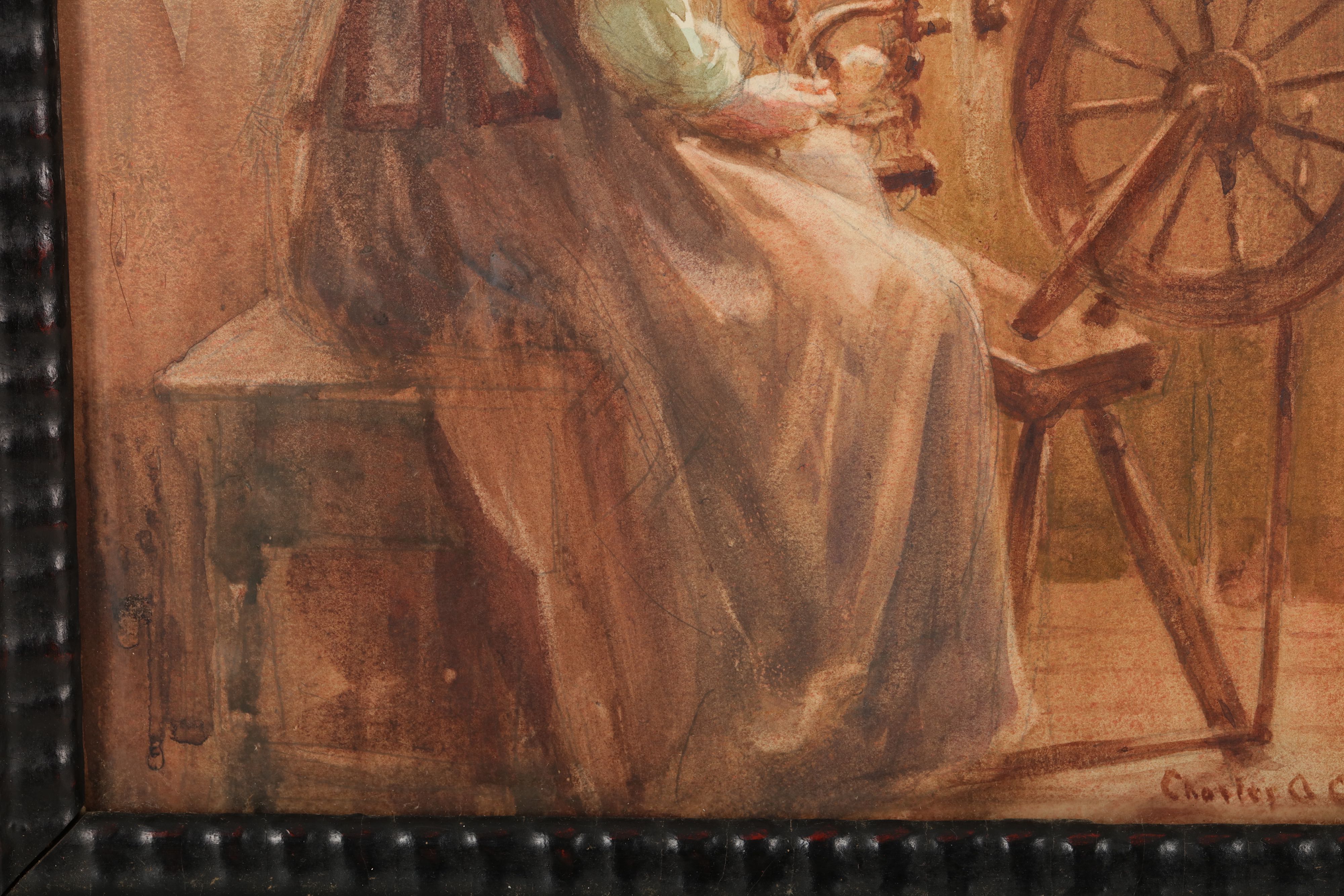 Lot 100 - CHARLES ALLAN COOKE (BRITISH 1878-1941) The