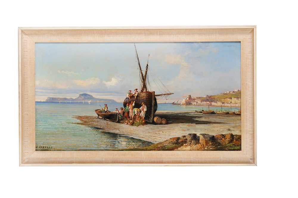 Lot 295 - GIUSEPPE CARELLI (ITALIAN 1858-1921) Naples;