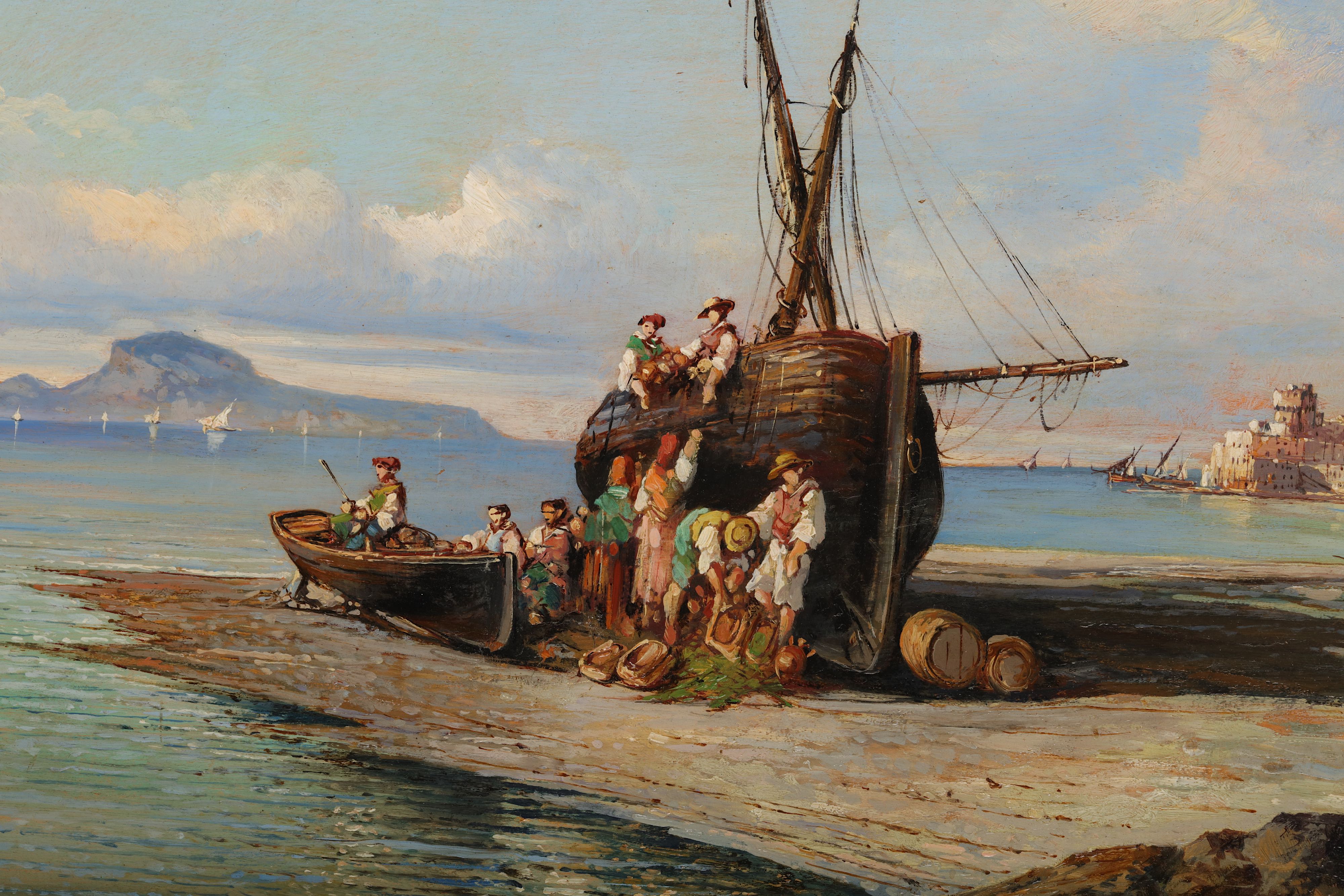 Lot 295 - GIUSEPPE CARELLI (ITALIAN 1858-1921) Naples;