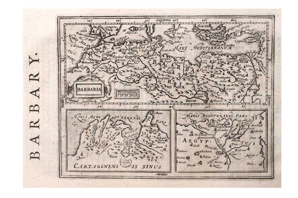 Lot 34 - Egypt.- Miniature Maps Gastaldi (Giacomo)