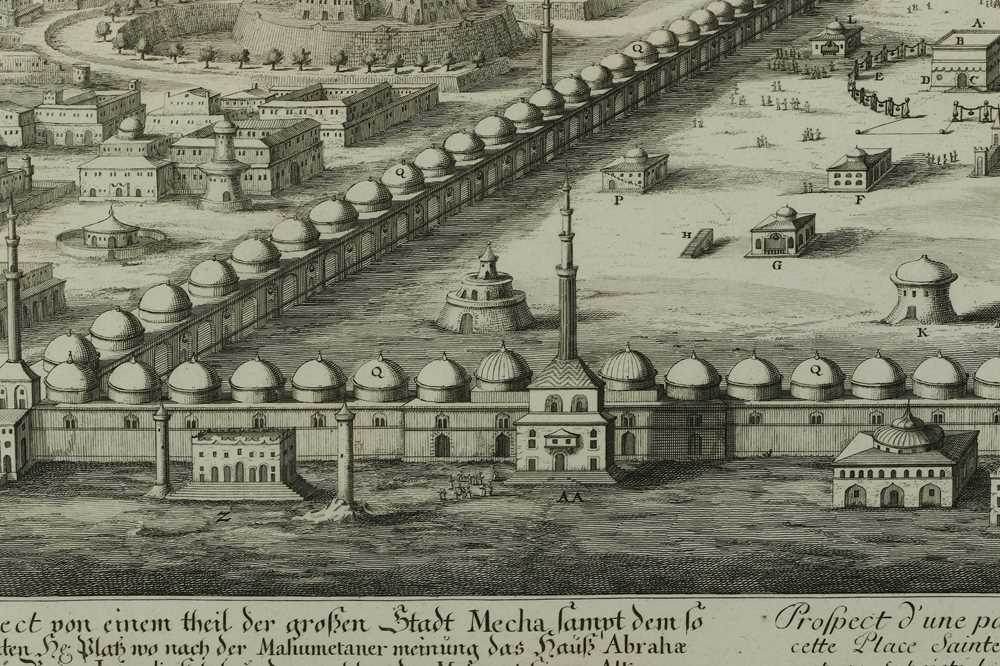 Lot 119 - AN 18TH-CENTURY VIEW OF MECCA