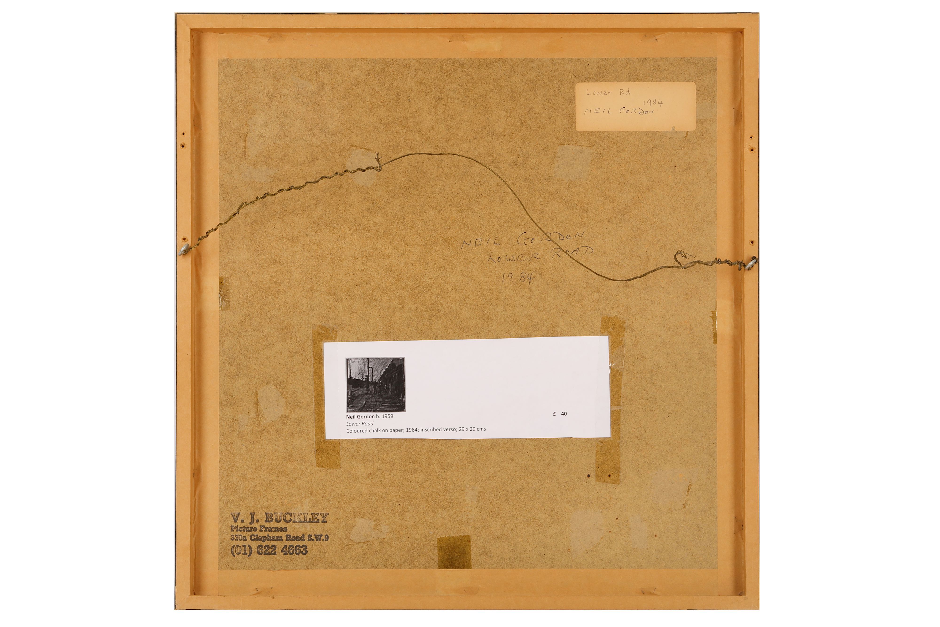 Lot 320 - NEIL GORDON (BRITISH B. 1959) Lower Road,