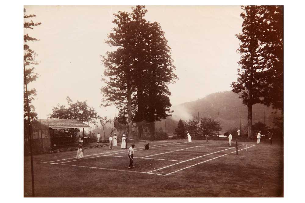 Lot 47 - Unknown Photographer c.1890s COLONIAL TENNIS