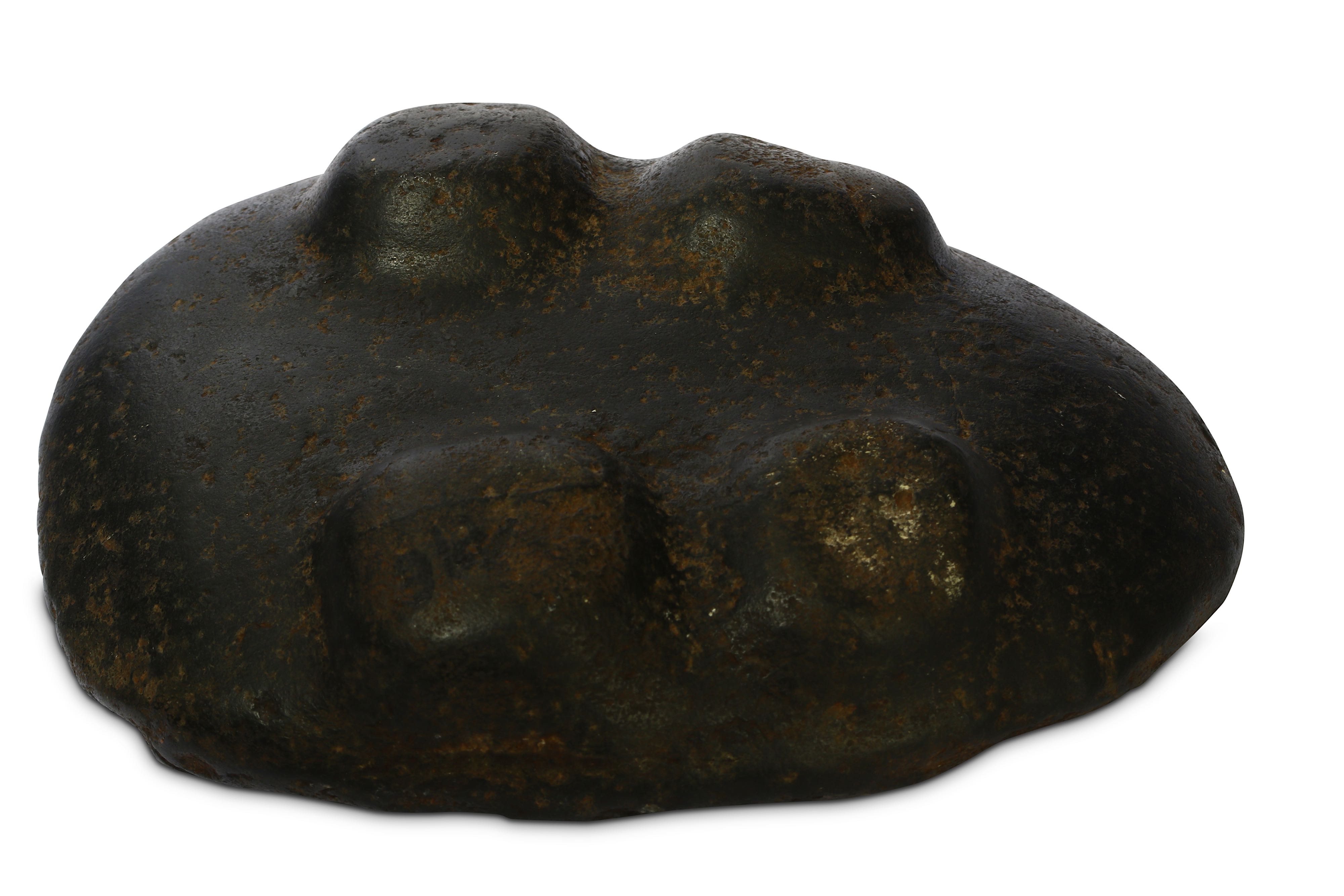 Lot 213 - A TAINO HARDSTONE DUHO Circa 600 - 900 A.D.