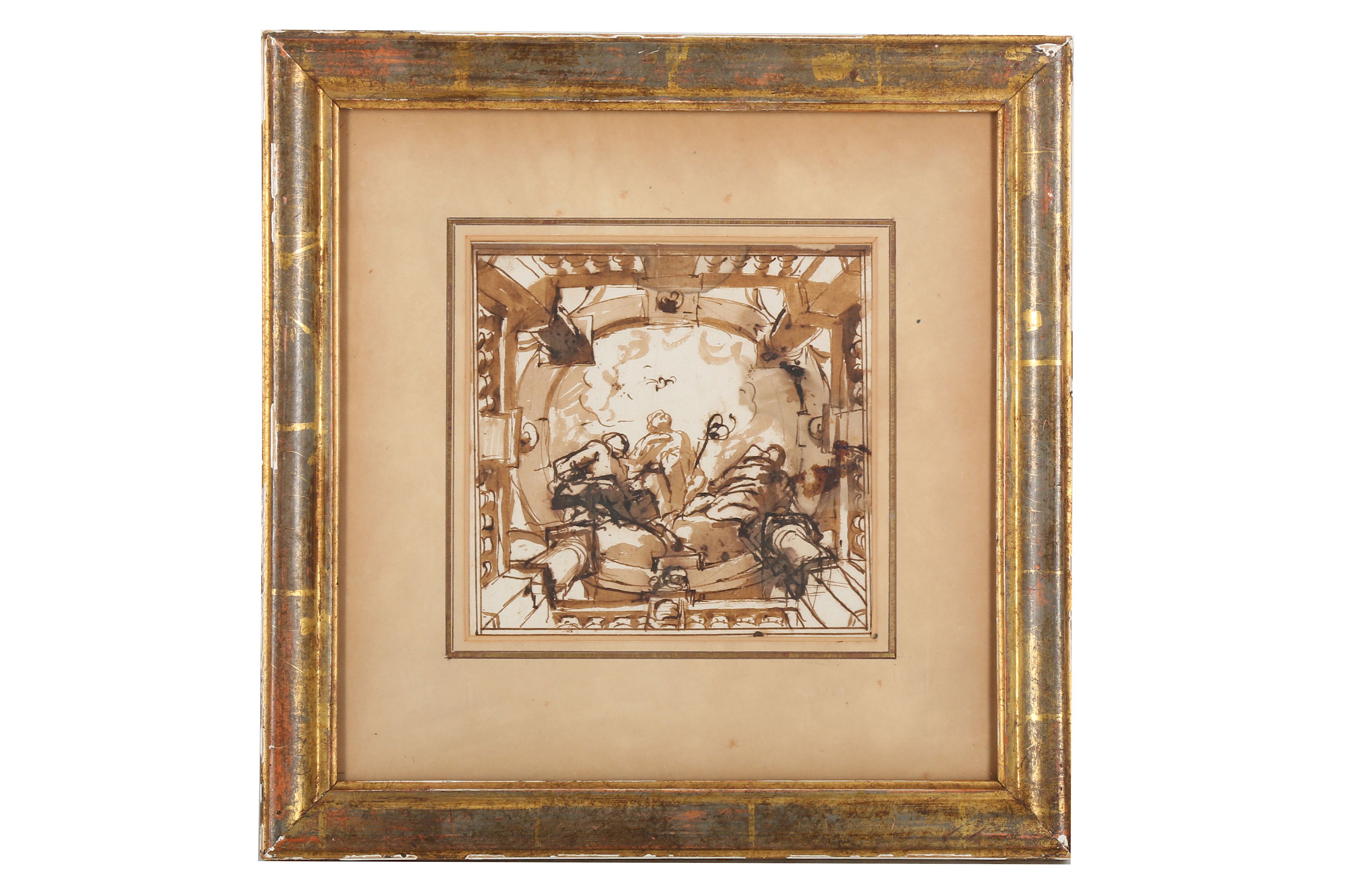 Lot 7 - PARMA SCHOOL (LATE 17TH CENTURY) Study for a