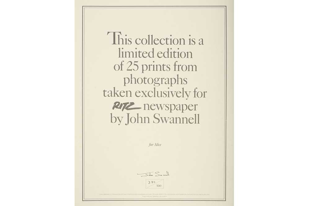 Lot 249 - John Swannell b.1946 THE FASHION COLLECTION,
