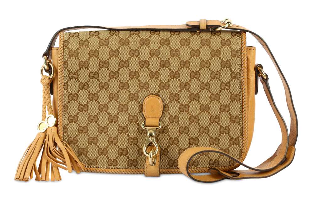 Lot 542 - Gucci Canvas Marrakech Messenger Bag,