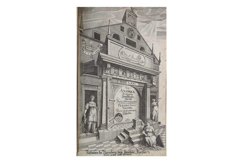 Lot 362 - Alberti (Albrecht), Andreas