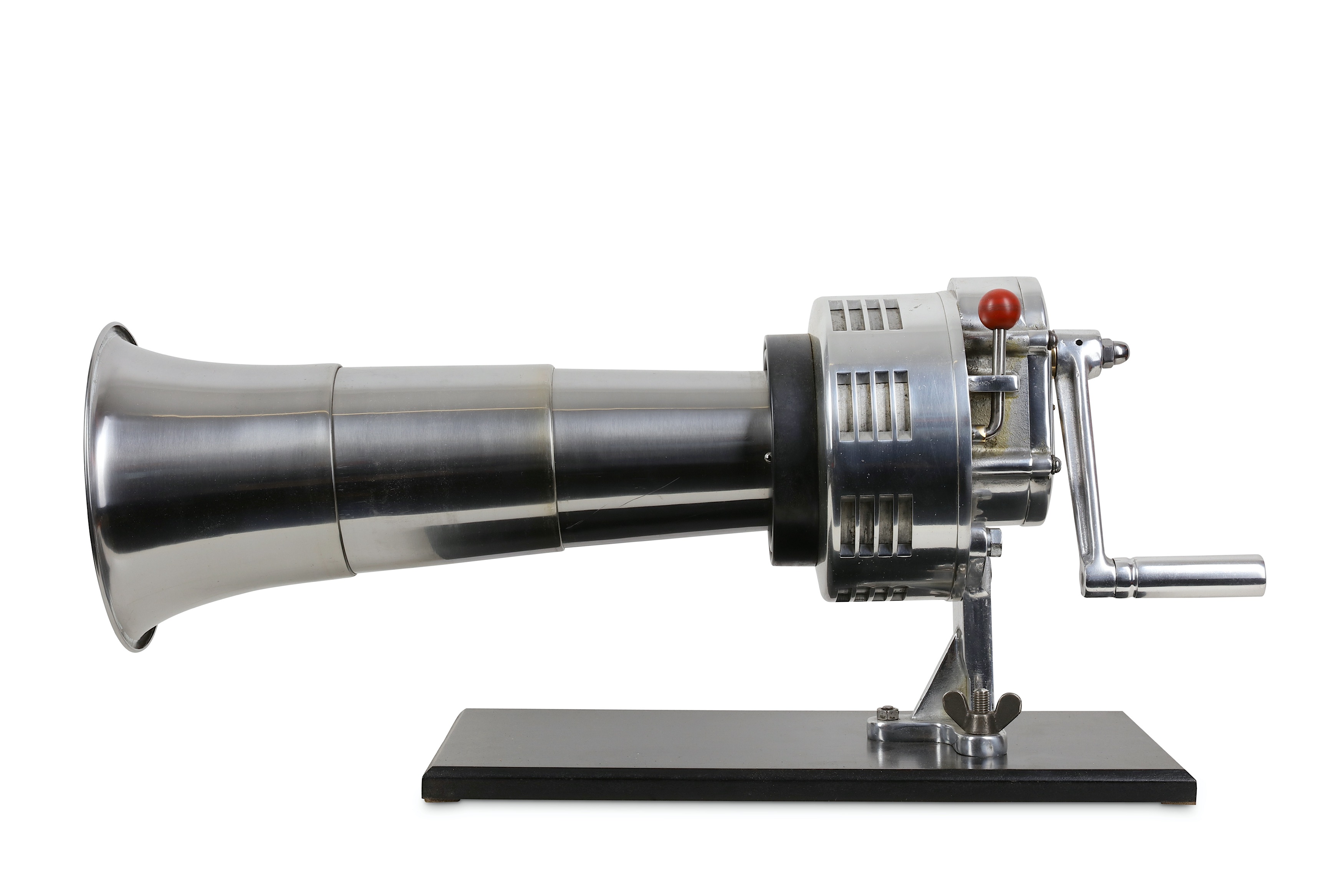 Lot 116 - A 1970'S PORTABLE SHIP'S FOGHORN BY THE