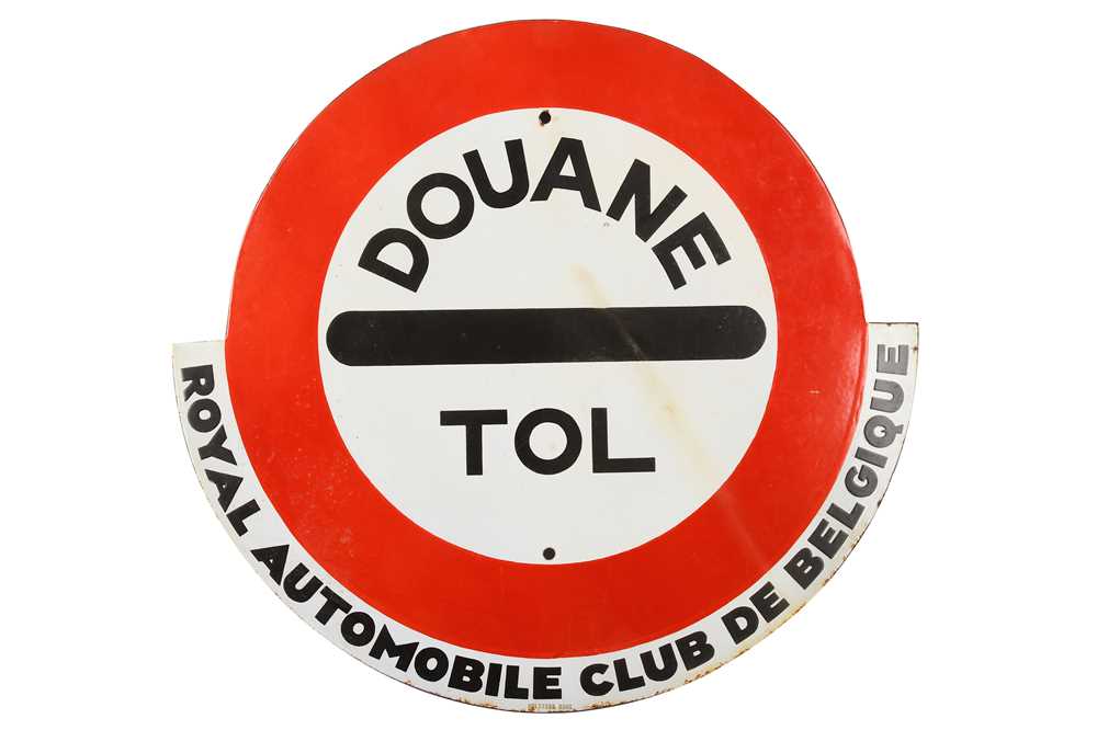 Lot 684 - A mid 20th Century Belgian customs toll