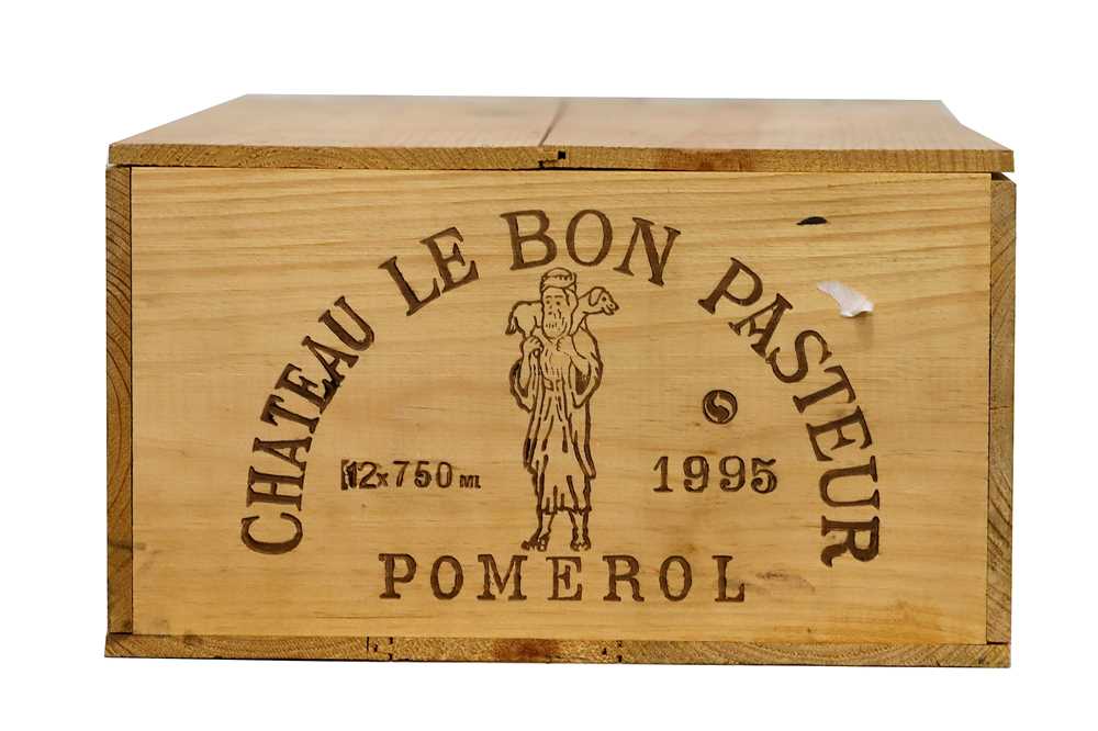 Lot 127 - 12 Bottles of Chateau Le Bon Pasteur 1995 in