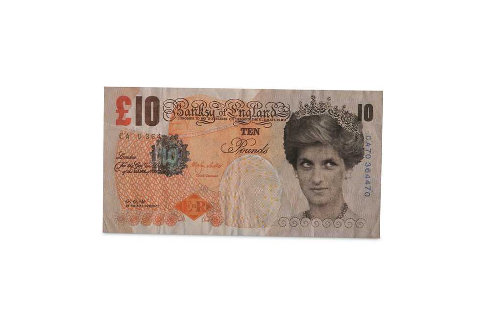Lot 229 - Banksy (British, b.1974), 'Di-Faced Tenner'