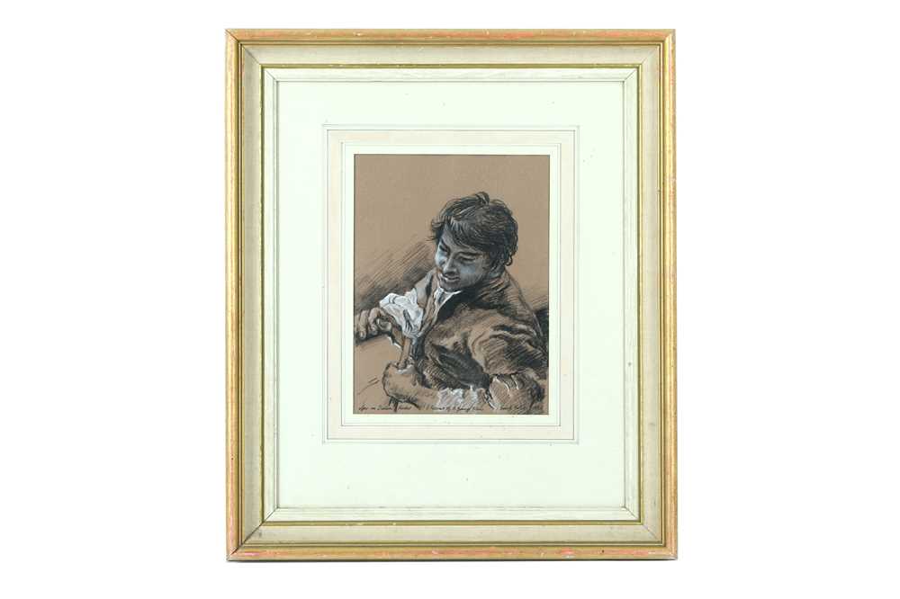 Lot 226 - DAVID POOLE (BRITISH 1936-1995) Portrait of