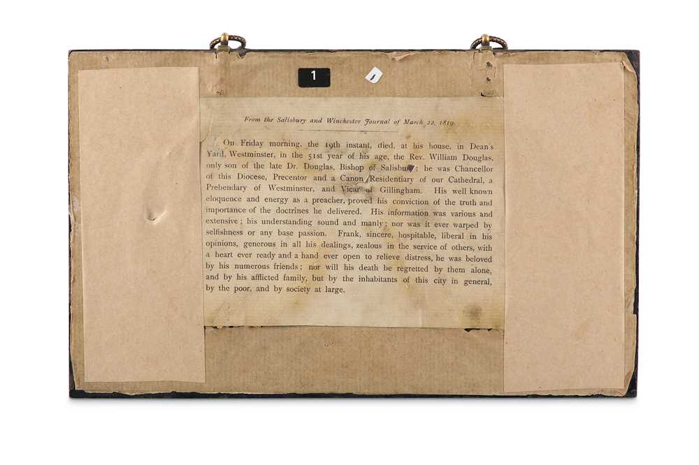 Lot 91 - HENRY BURCH (BRITISH 1763-1834) Portrait