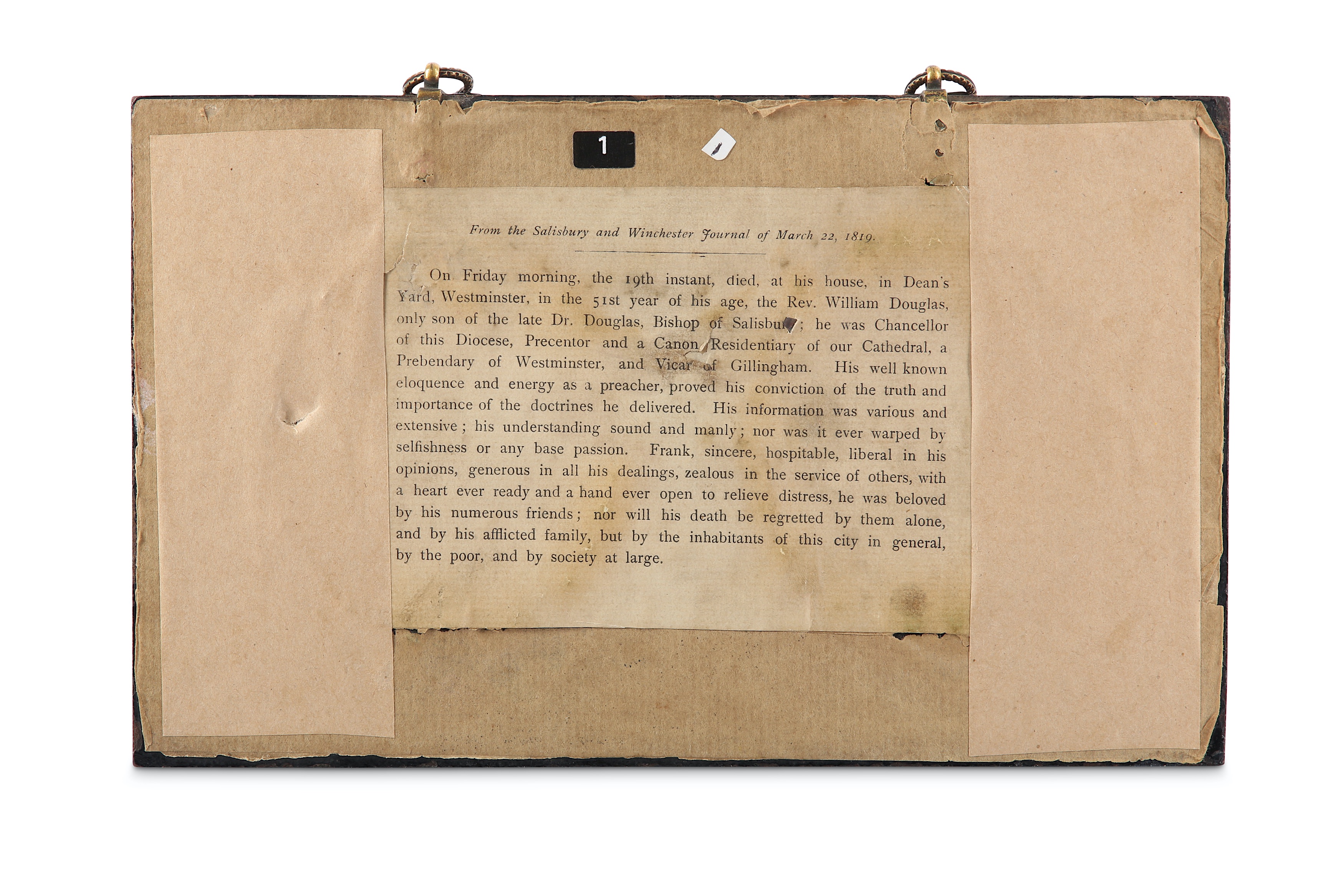 Lot 91 - HENRY BURCH (BRITISH 1763-1834) Portrait