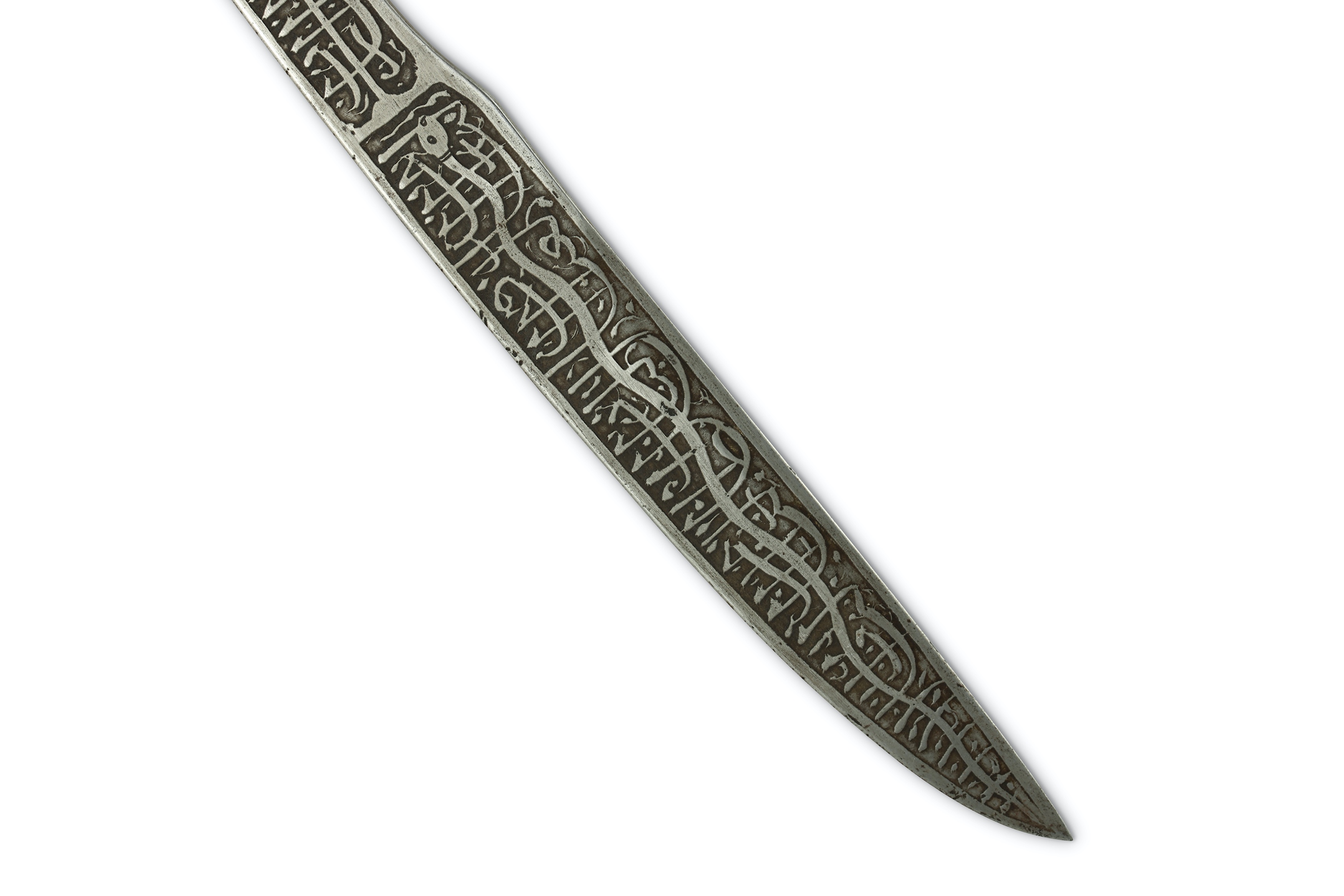 Lot 182 - A SAFAVID-REVIVAL SHAMSHIR (SWORD)