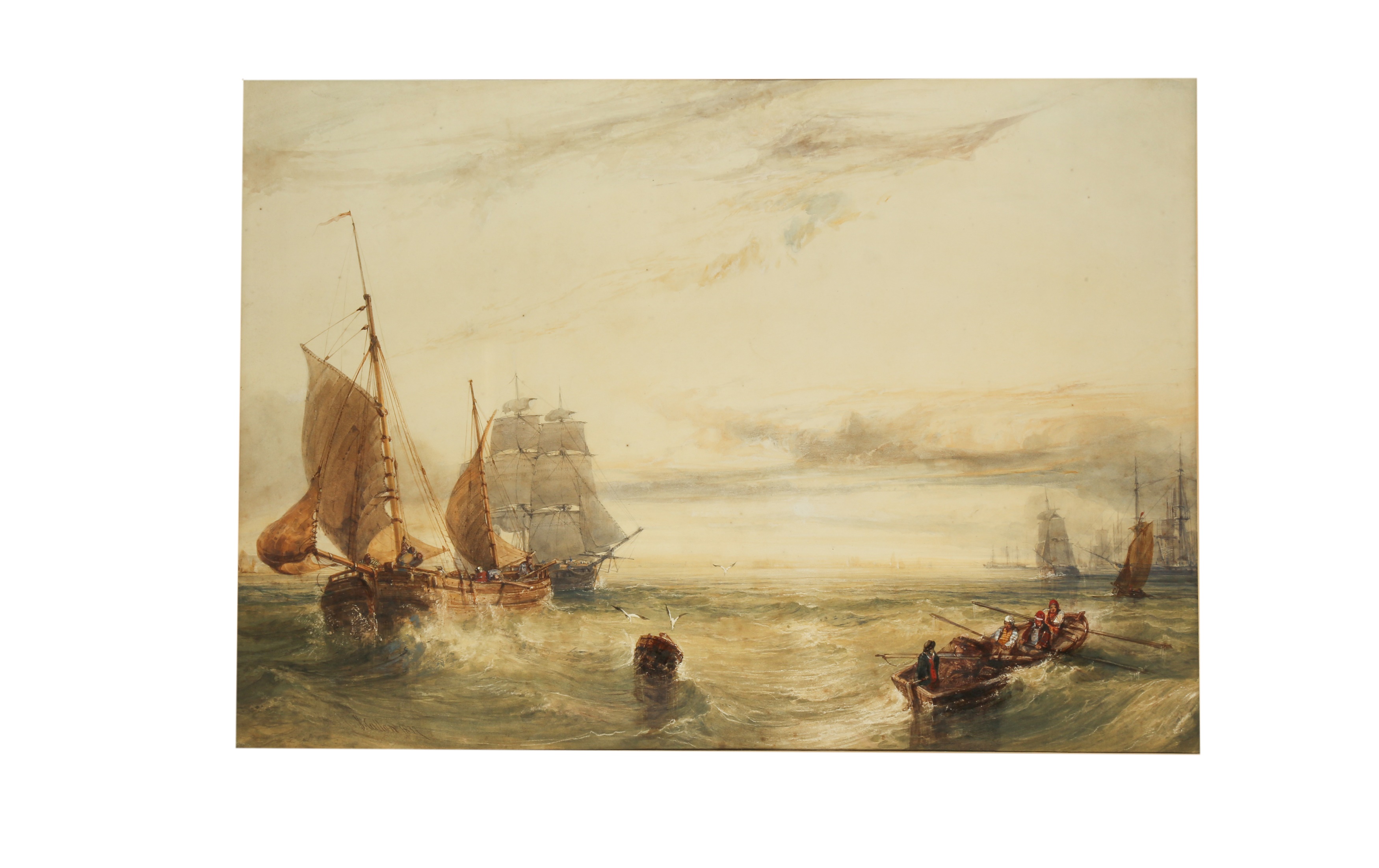 Lot 137 - WILLIAM CALLOW (BRITISH 1812-1908)