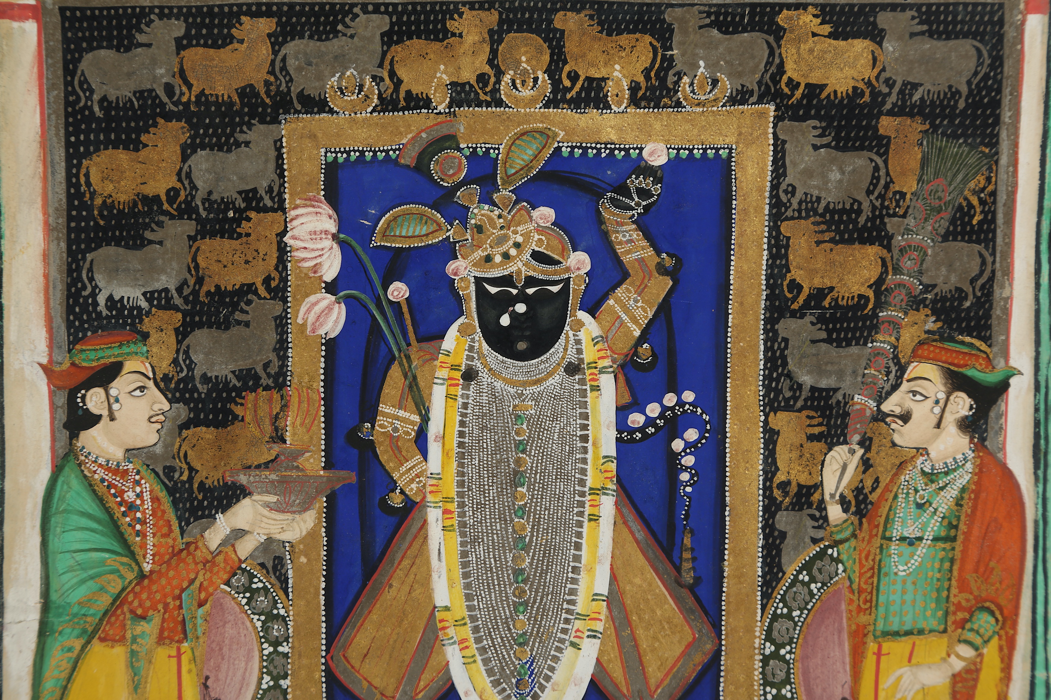 Lot 14 - A PUJA TO SRI NATH JI PROPERTY OF THE LATE